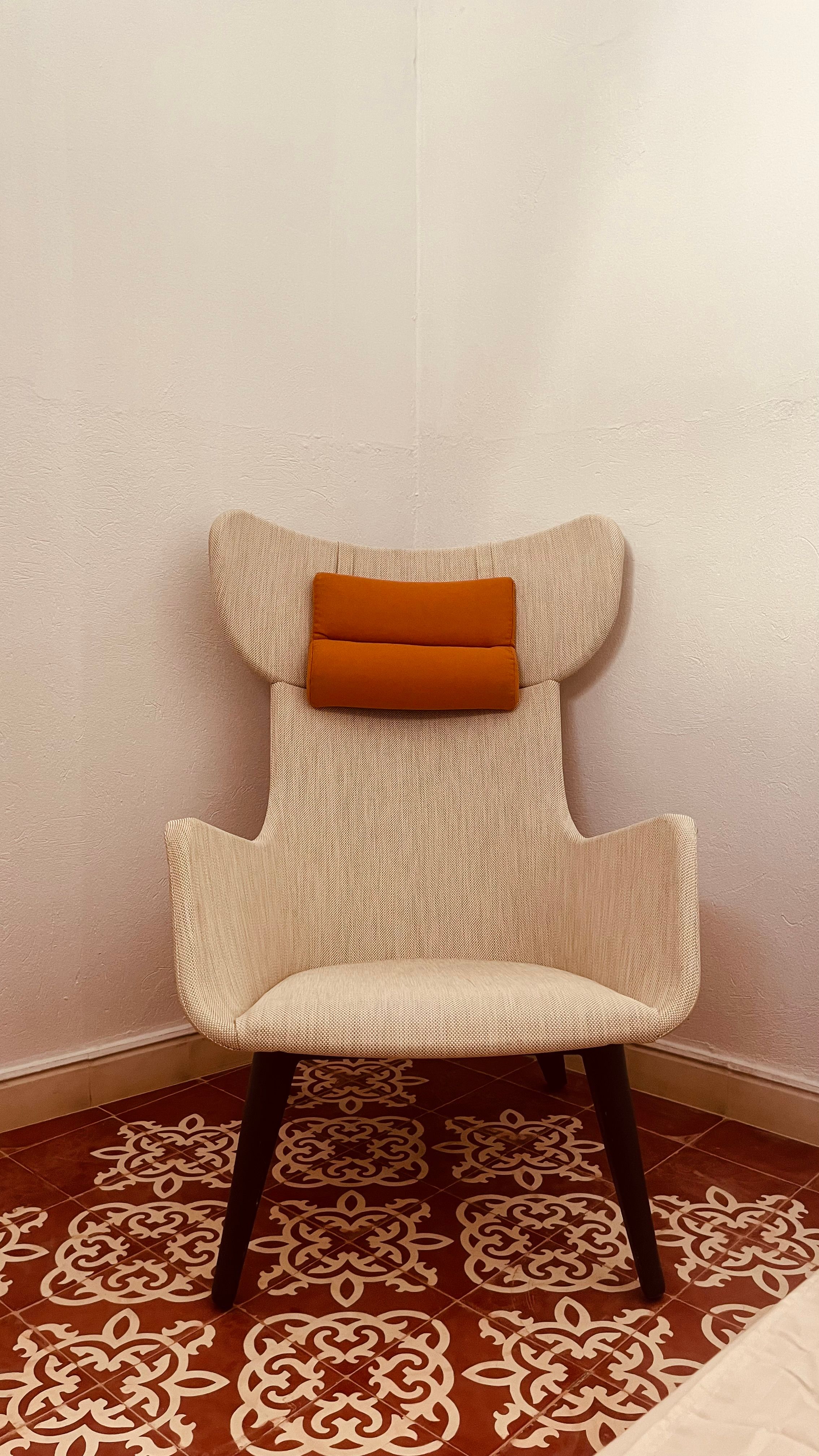 Modern Armchair in Stylish Interior Corner · Free Stock Photo