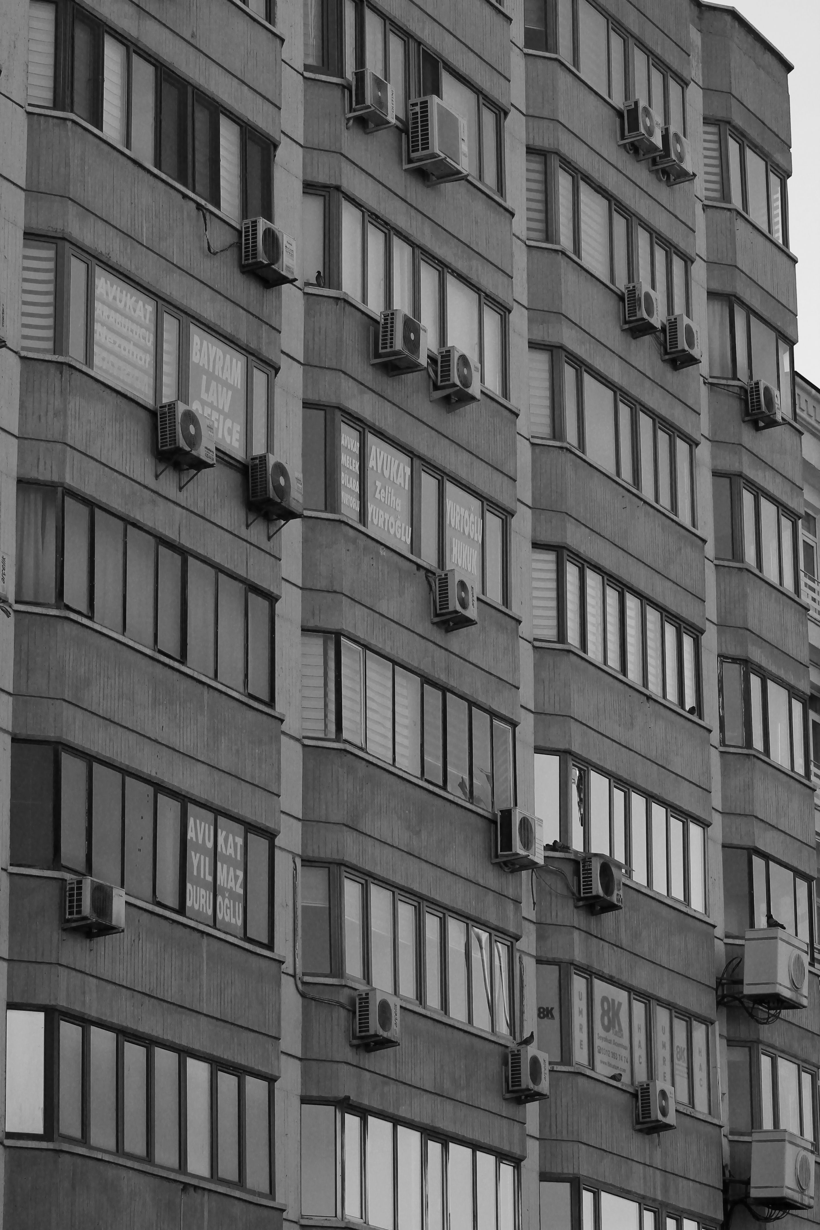 Grayscale Photo Of Building · Free Stock Photo