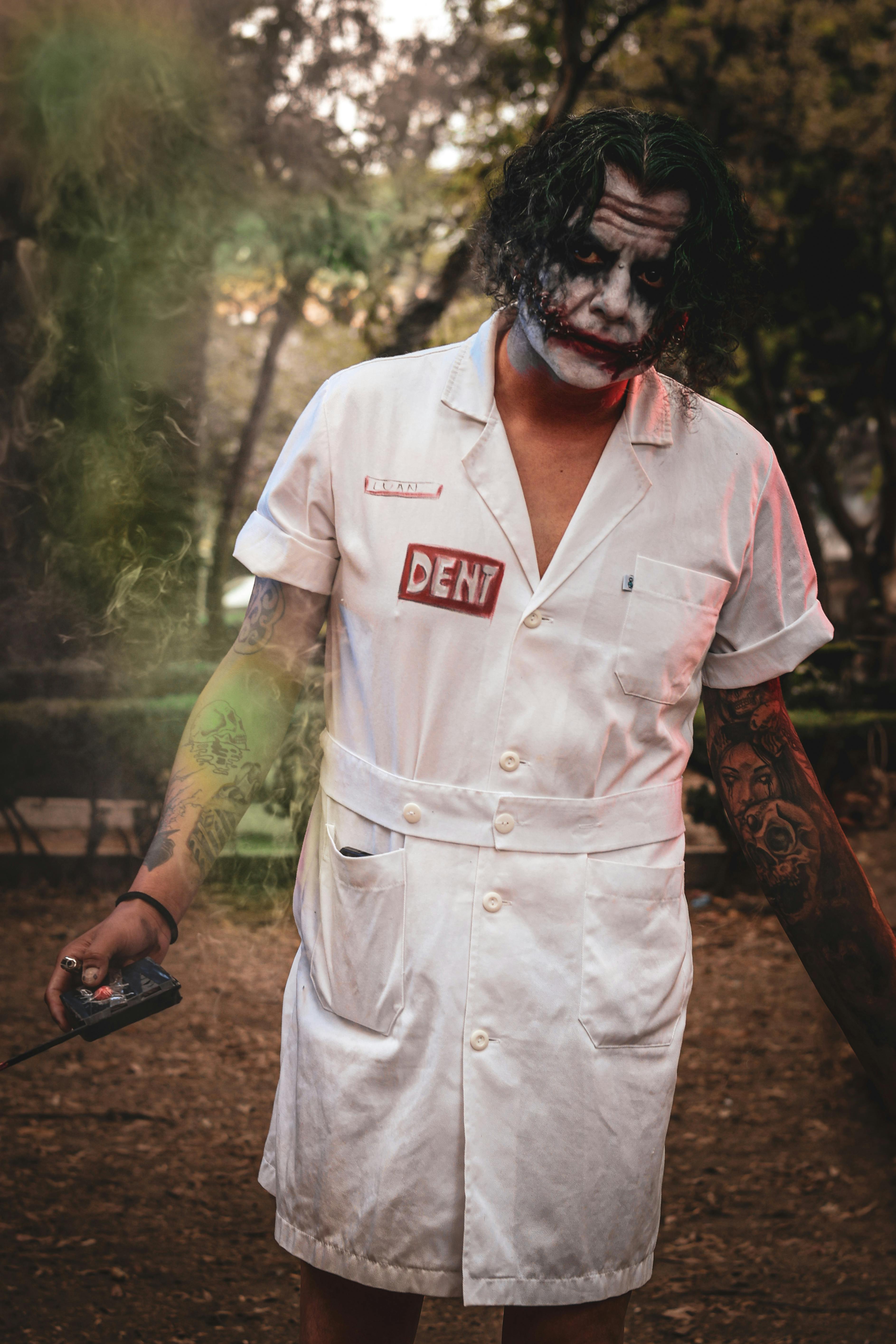 Cosplay of Iconic Villain in Outdoor Setting · Free Stock Photo