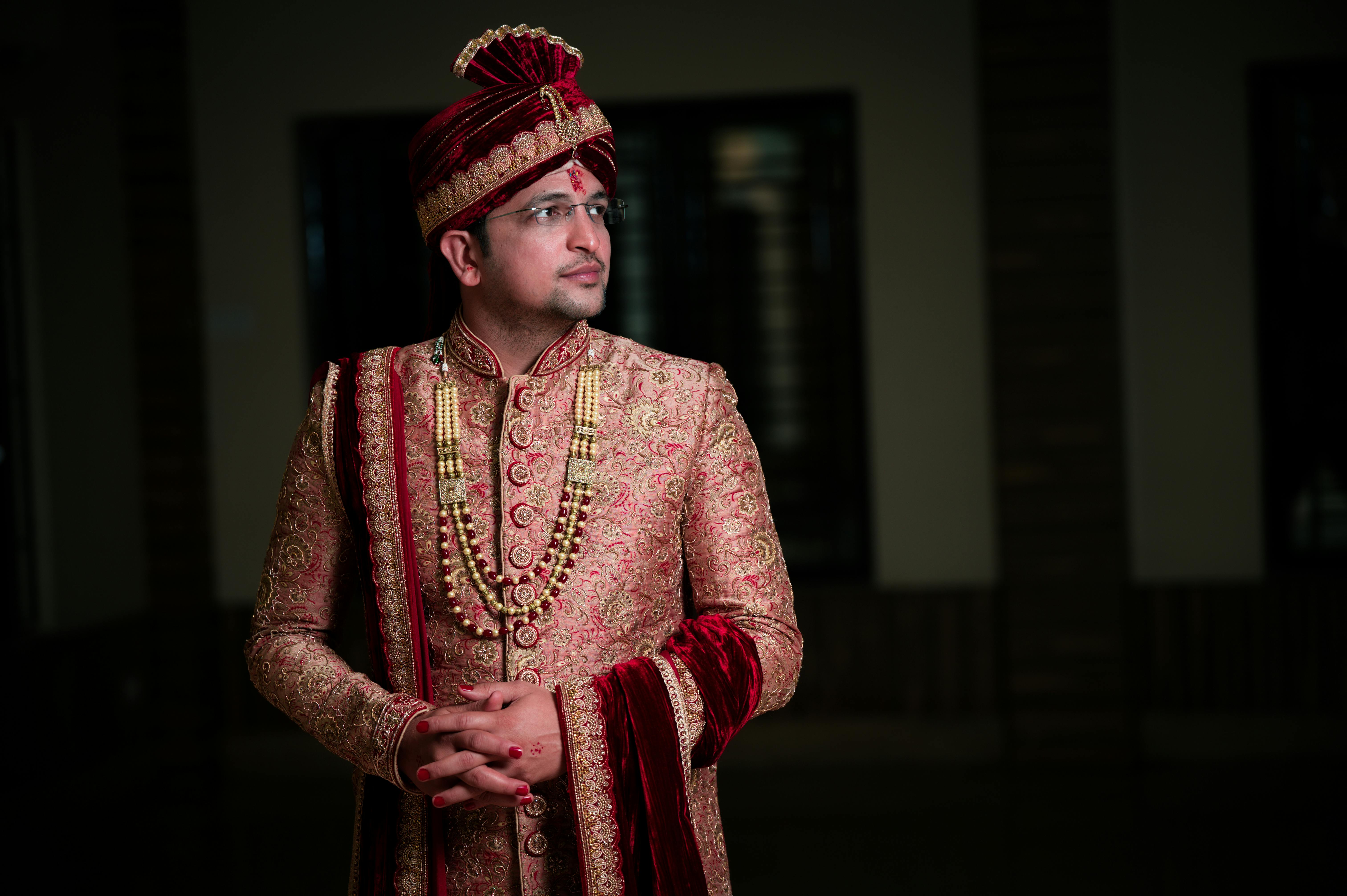 Bride & Groom In Lehnga & Sherwani AI Sikh Photos, Download The BEST ...