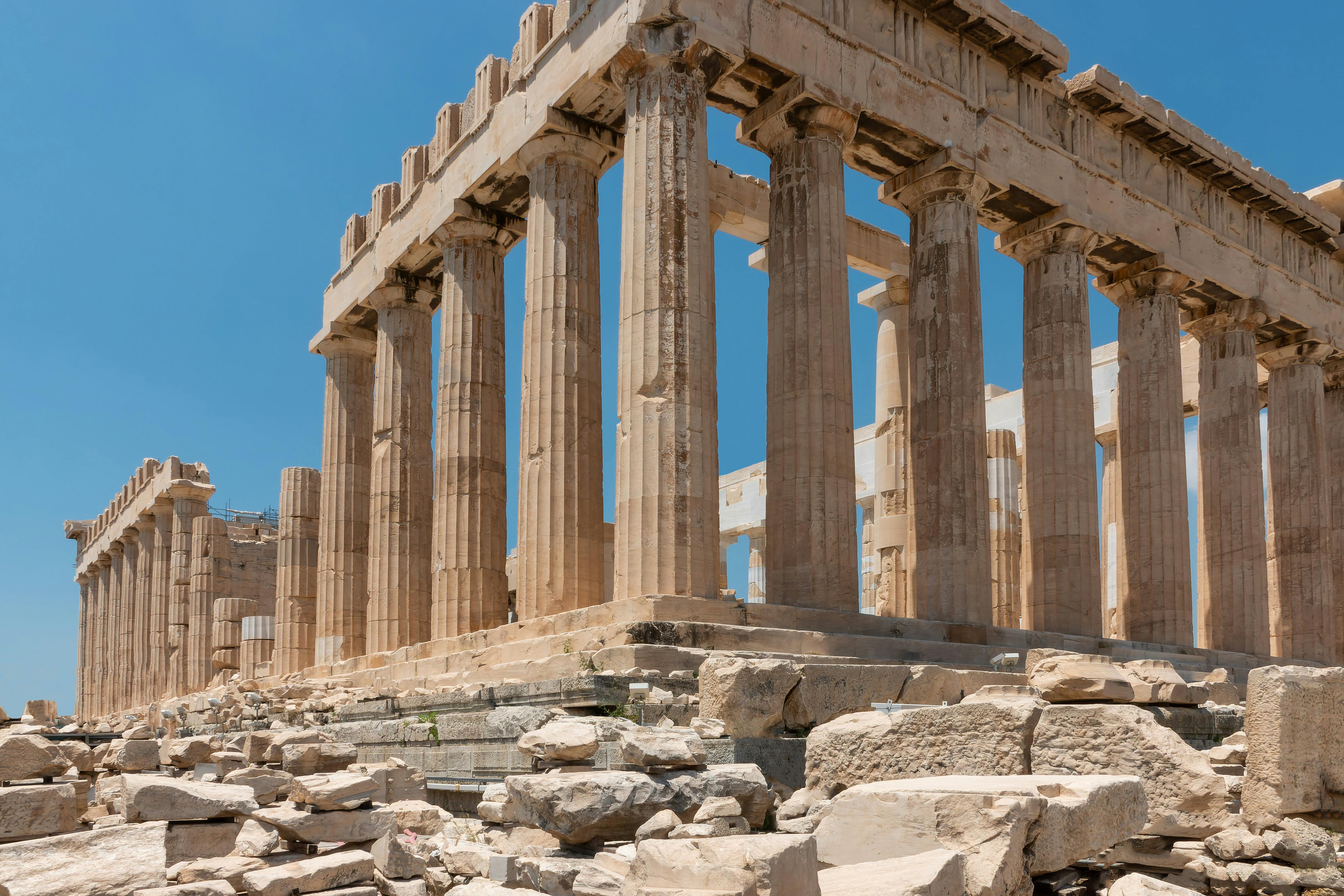 Majestic View of the Parthenon in Athens · Free Stock Photo