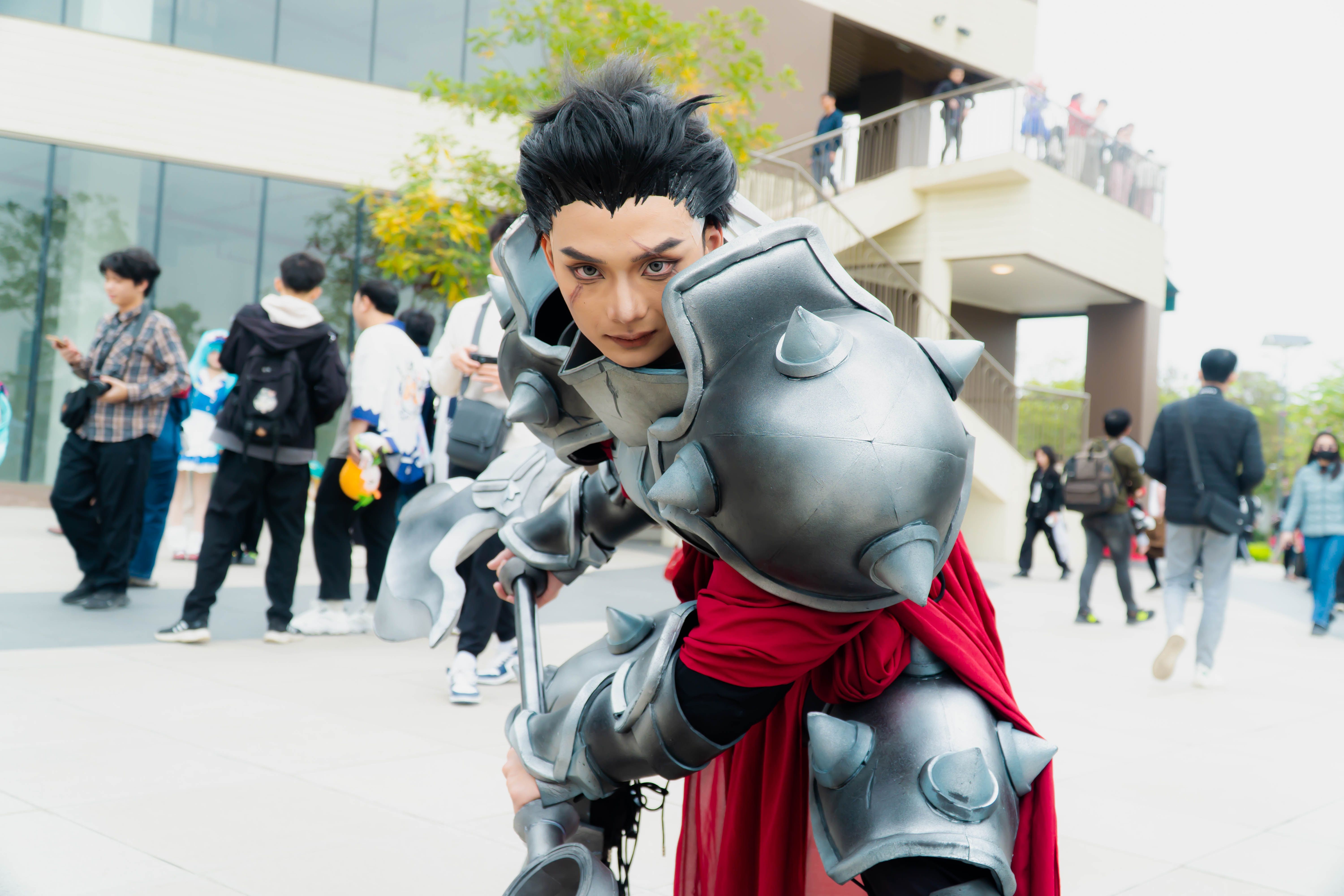 Person Wearing Cosplay Posing for Photo · Free Stock Photo