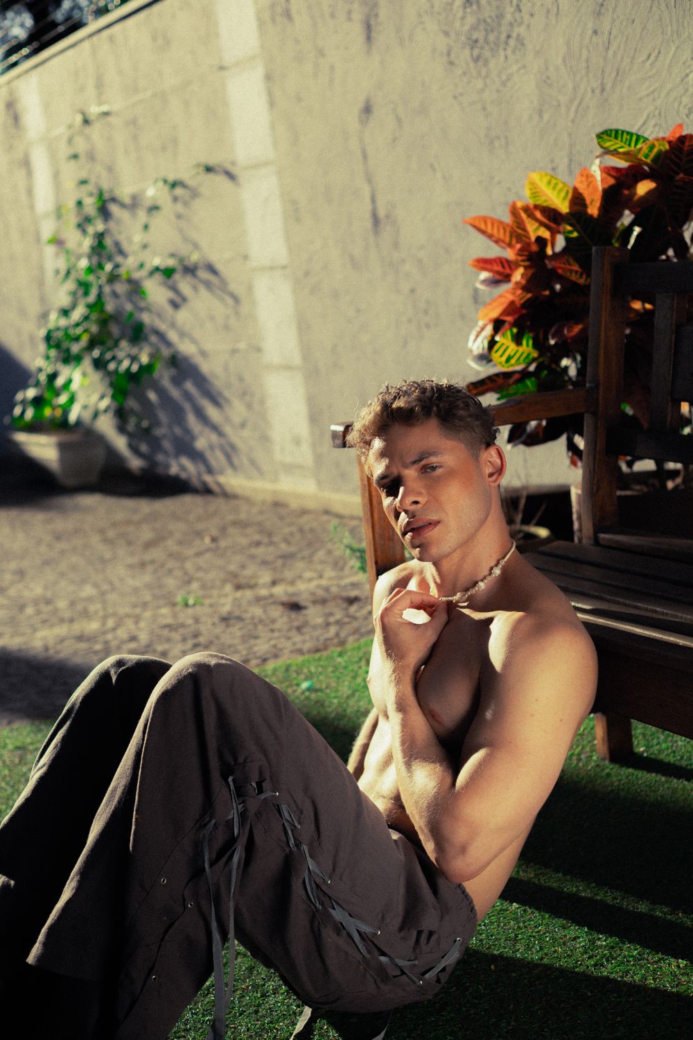 Relaxed Outdoor Portrait of a Young Man · Free Stock Photo