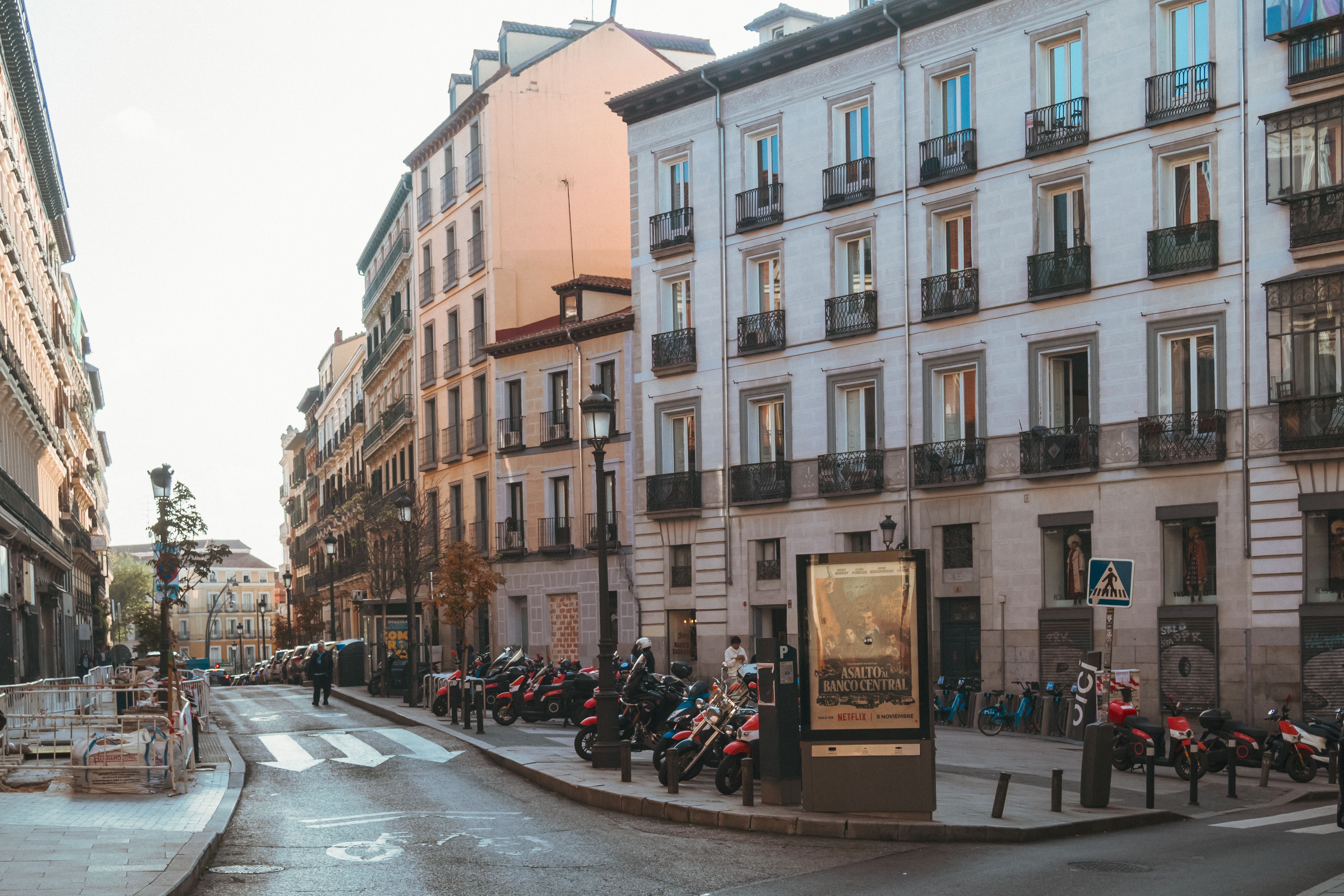 Picturesque Urban Street in European Cityscape · Free Stock Photo