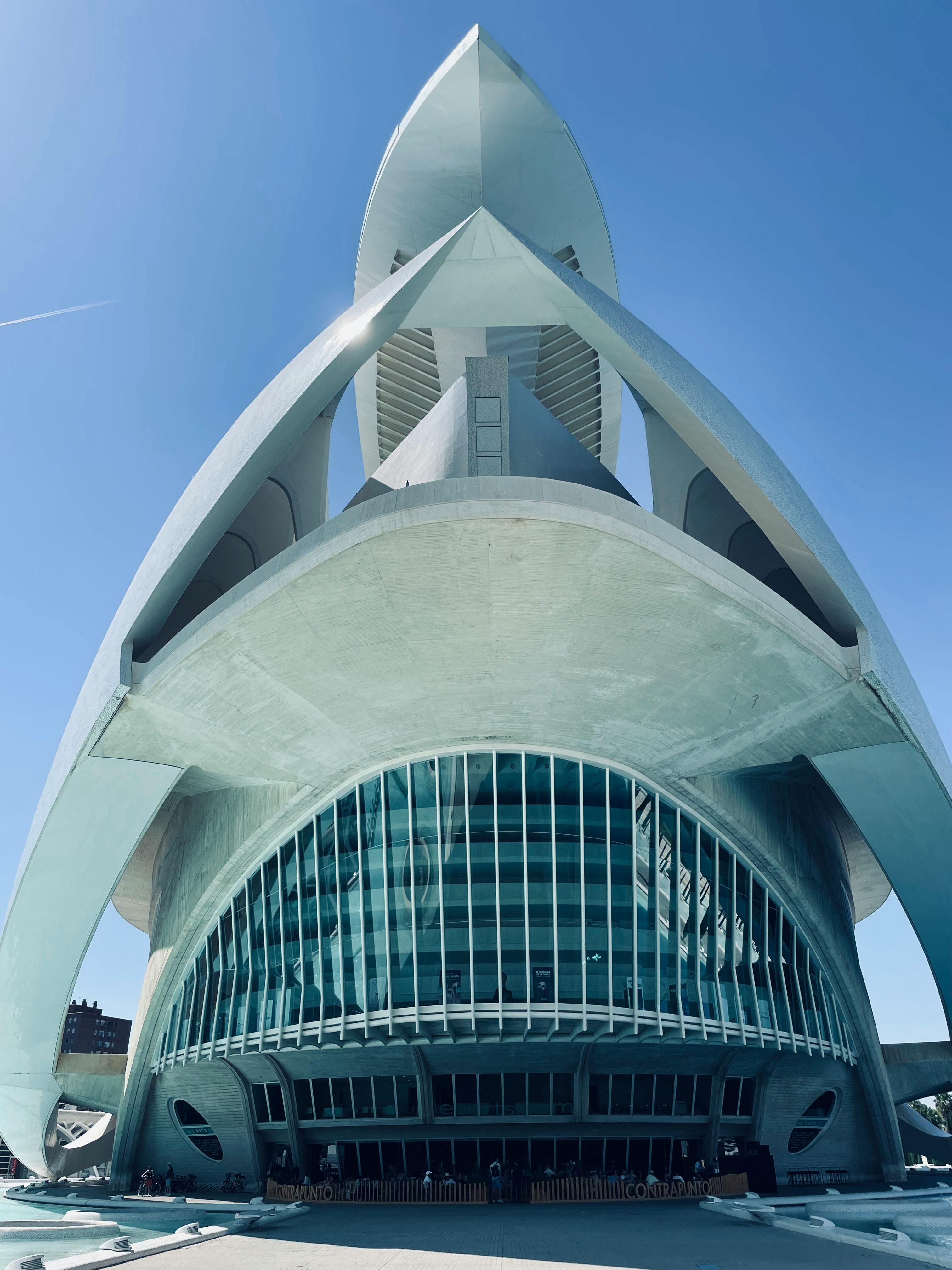 Modern Architectural Marvel in Valencia Spain · Free Stock Photo