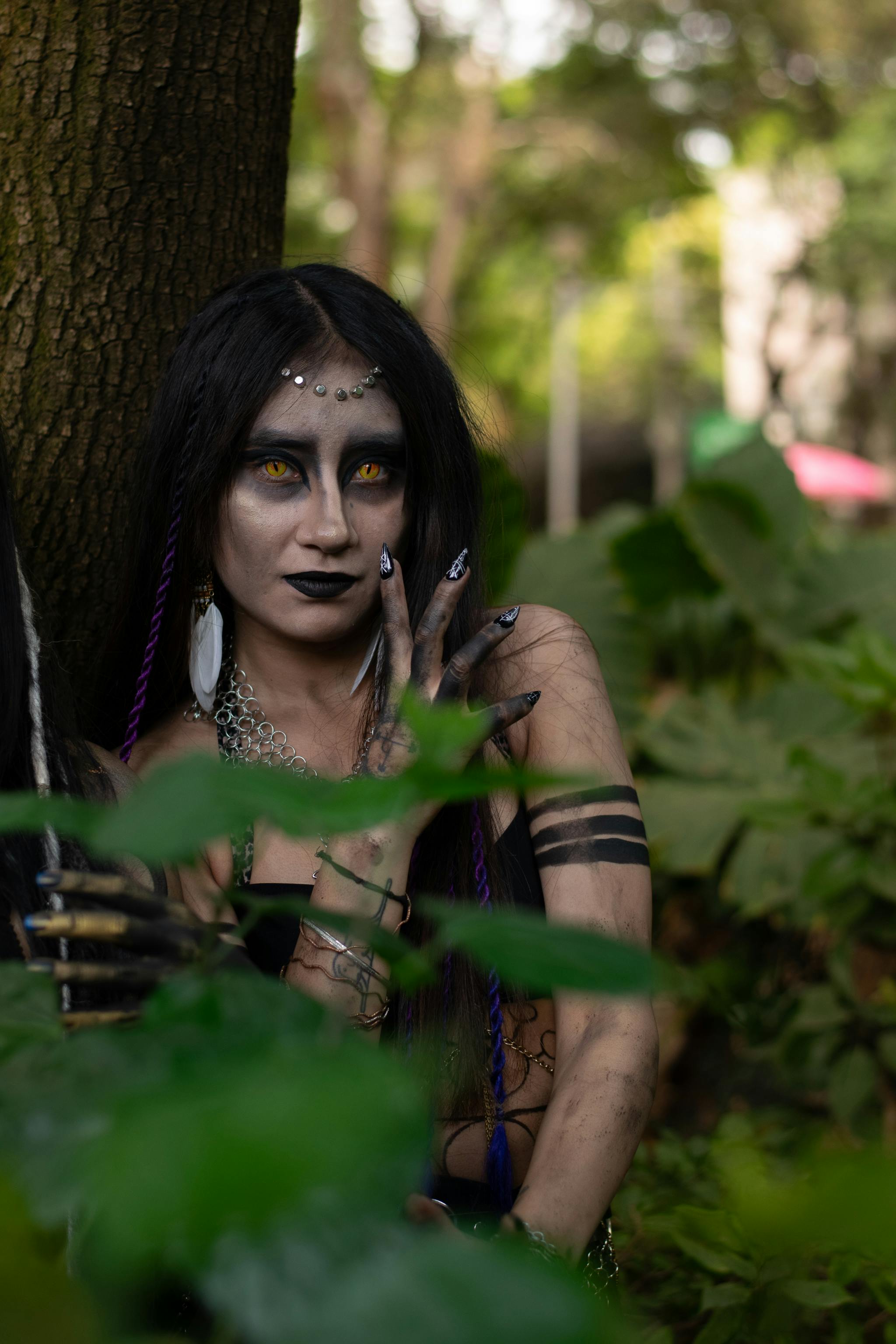 Mystical Forest Cosplay: Enchanting Character Portrait · Free Stock Photo