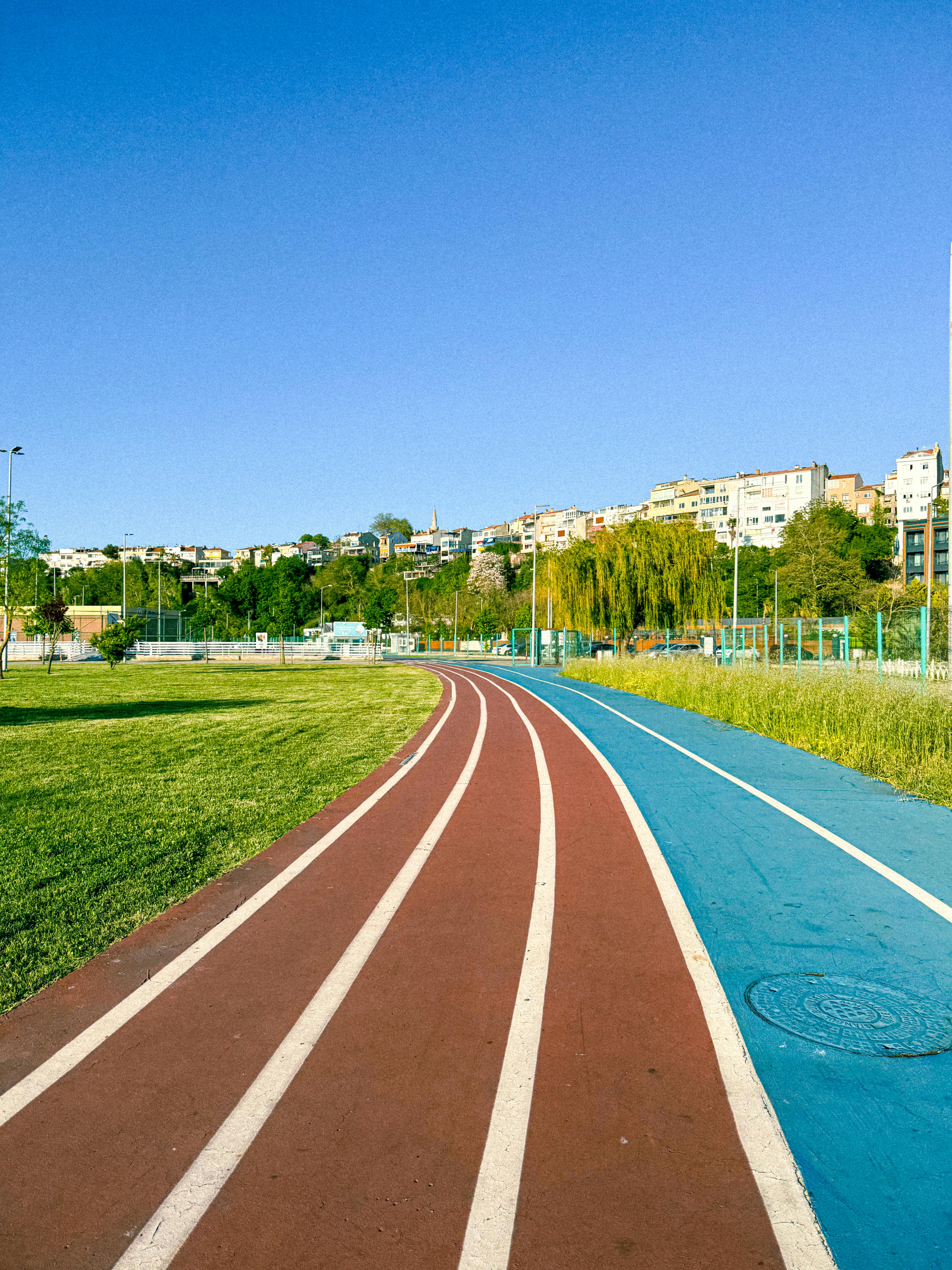 Blue Running Track Photos, Download The BEST Free Blue Running Track ...