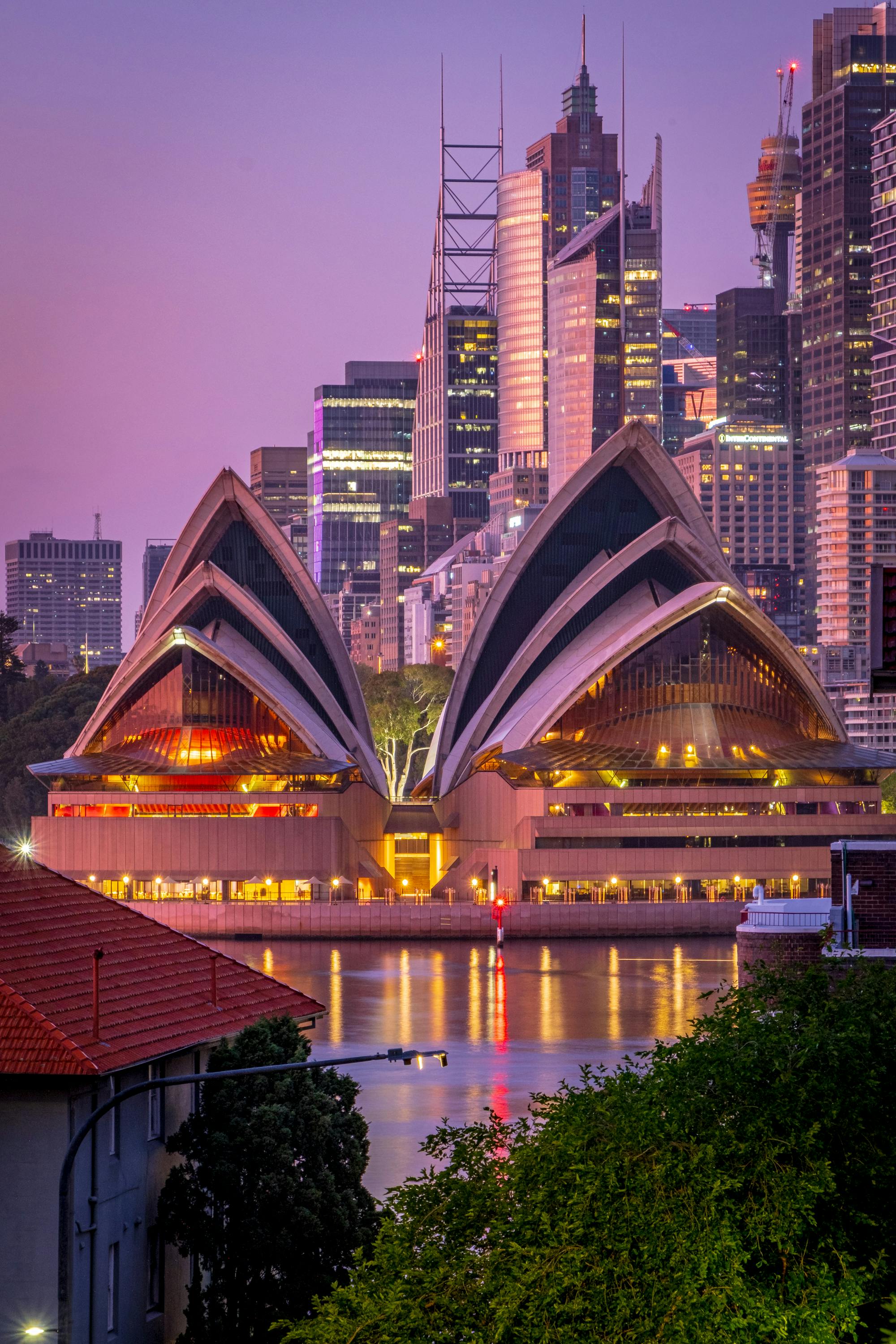 Sydney Opera House and Skyline at Twilight · Free Stock Photo