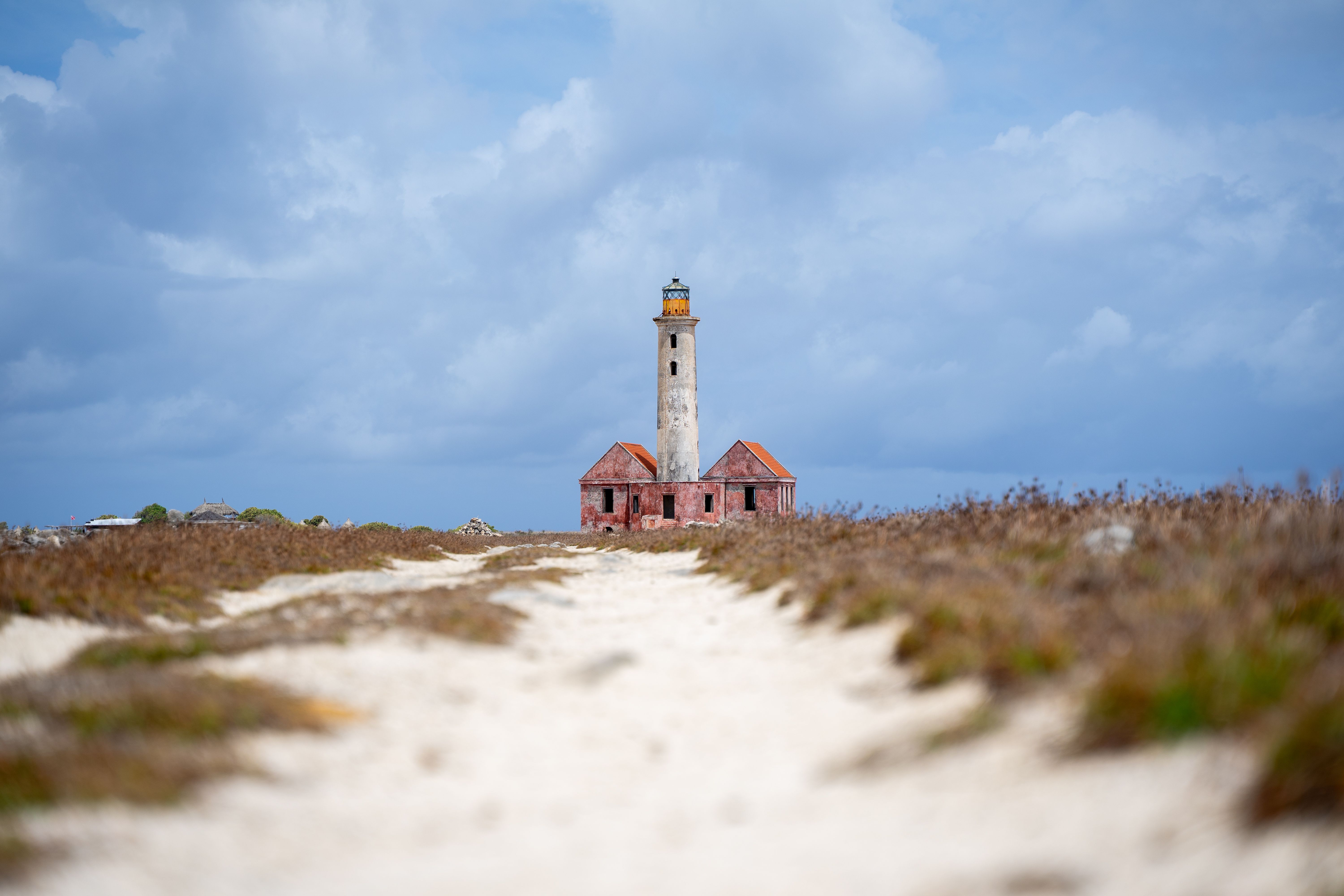 Abandoned Lighthouse on Sandy Path in Curaçao · Free Stock Photo