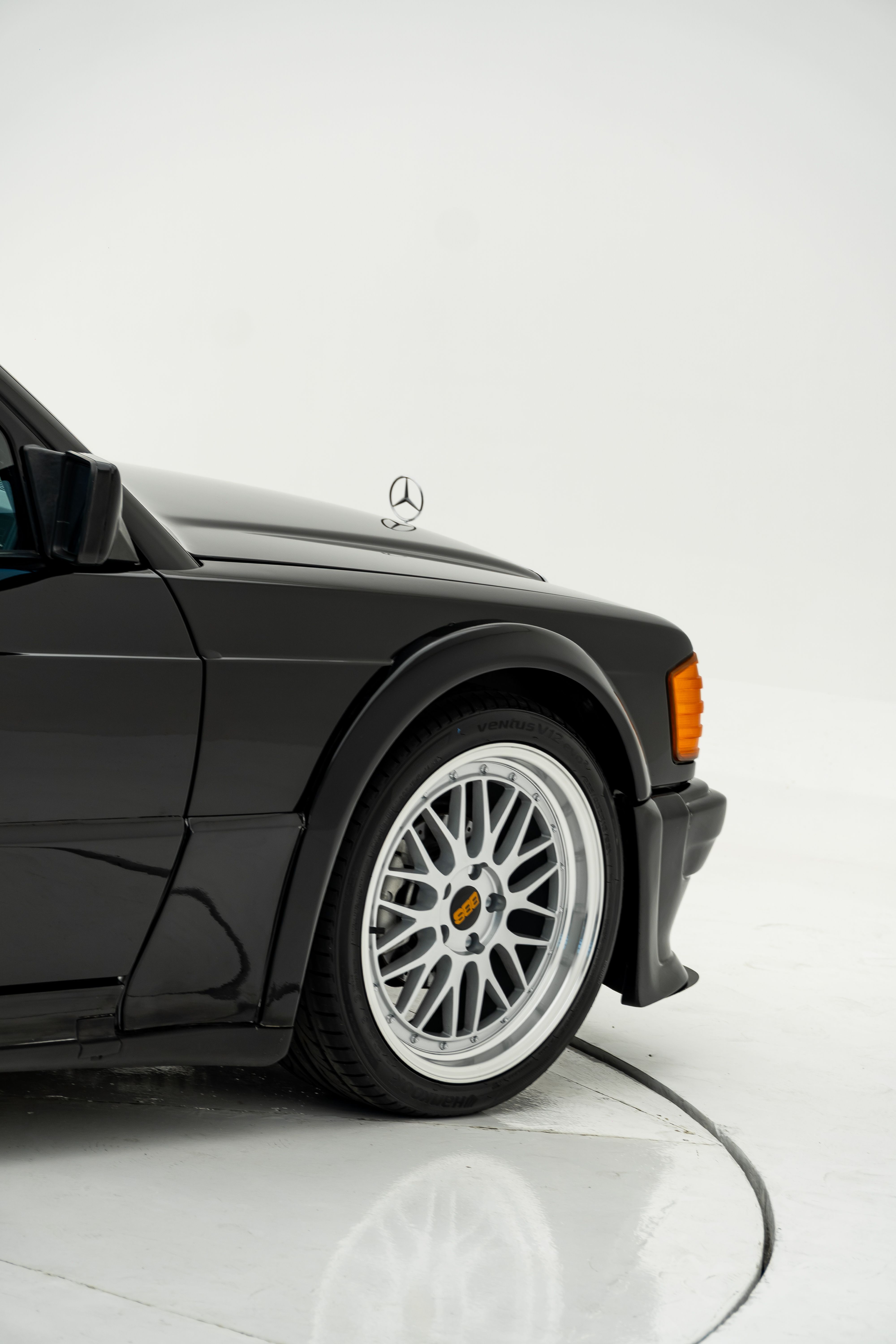 Classic Mercedes Benz in Studio Setting · Free Stock Photo