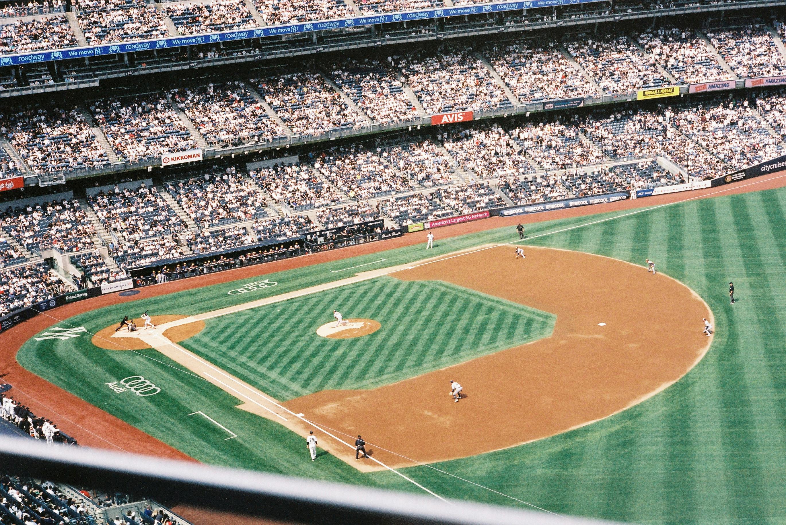Aerial View of Sports Stadium during Daytime · Free Stock Photo