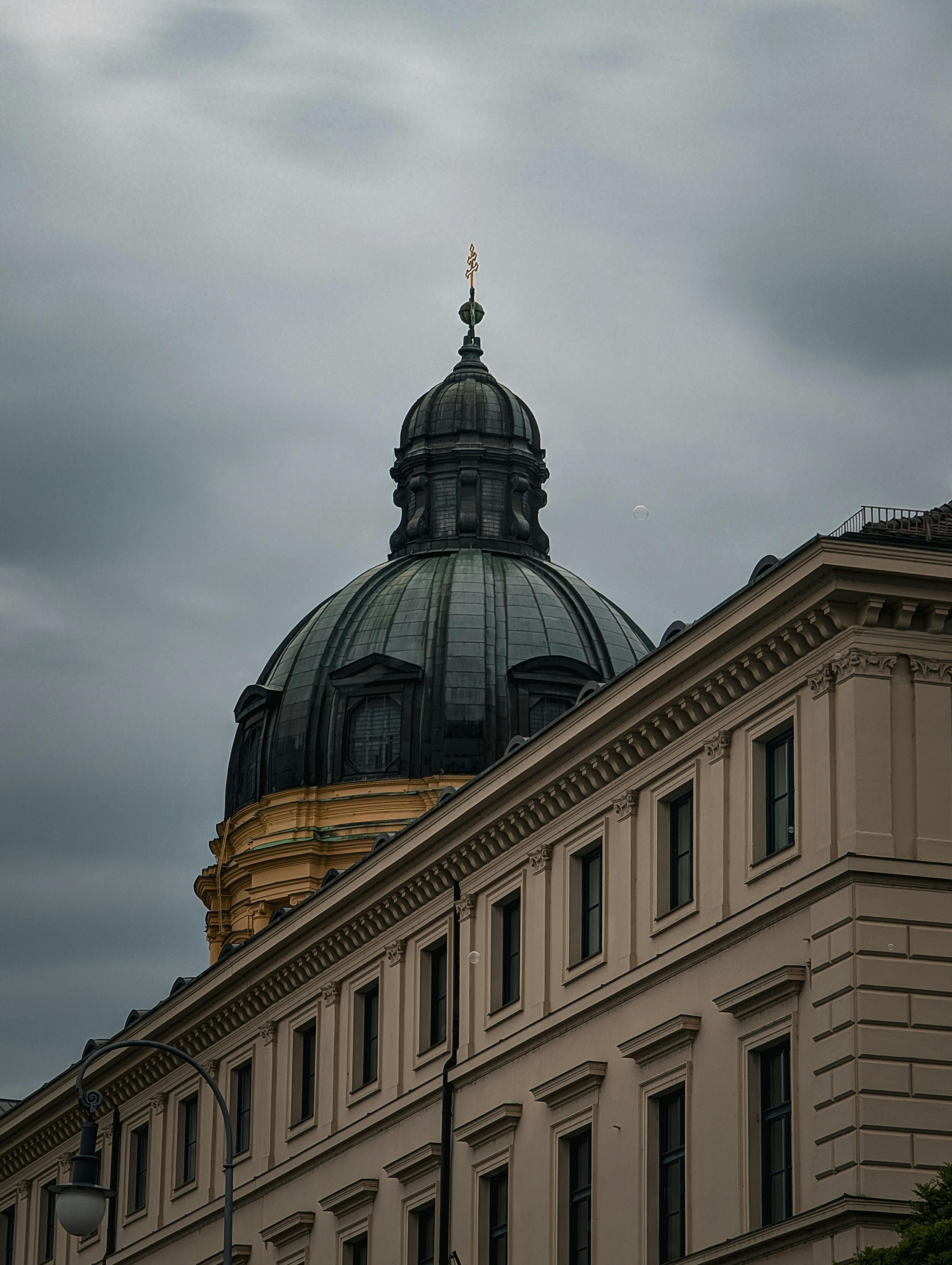Dramatic View of Munich Architectural Dome · Free Stock Photo