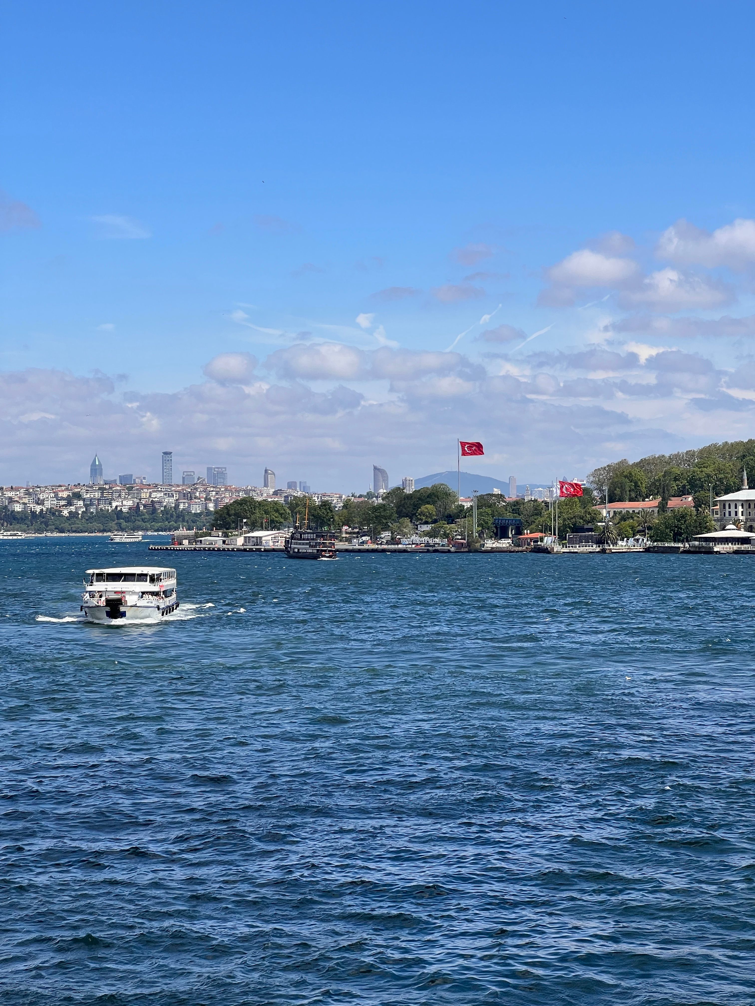 Scenic View of Bosphorus Strait in Istanbul · Free Stock Photo