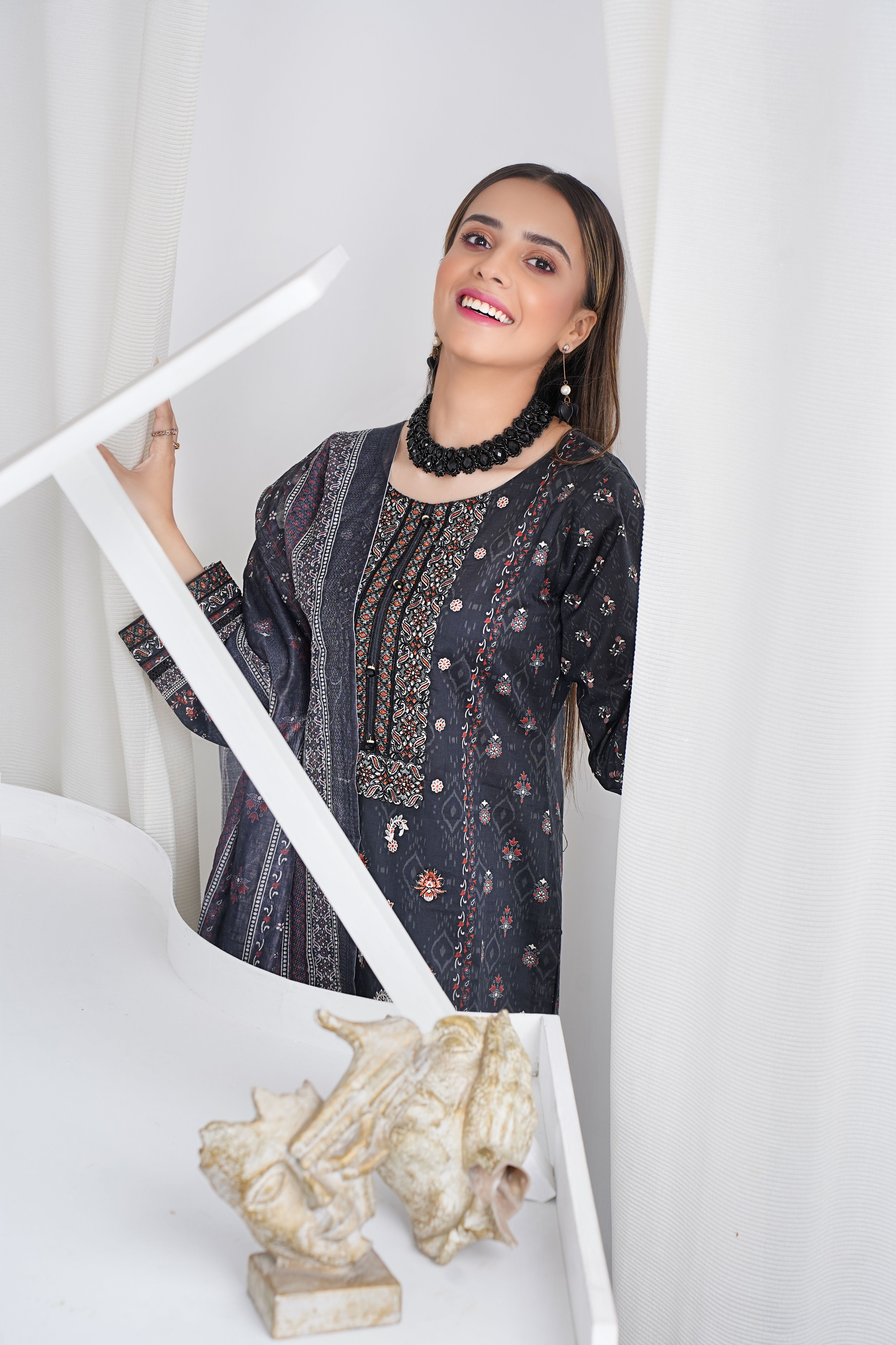 Elegant Woman in Traditional Eastern Fashion · Free Stock Photo