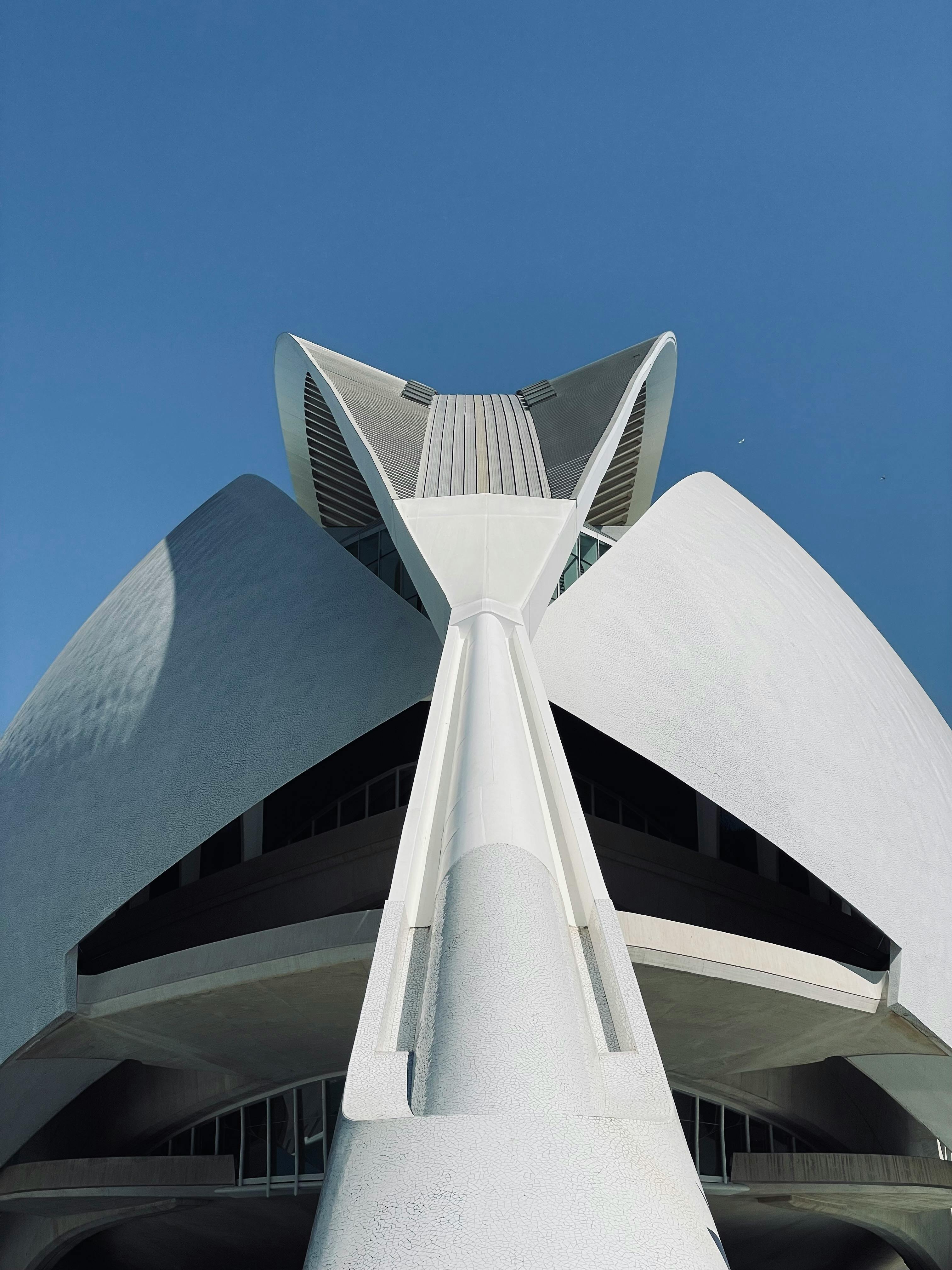 Modern Architecture of Valencia Opera House · Free Stock Photo