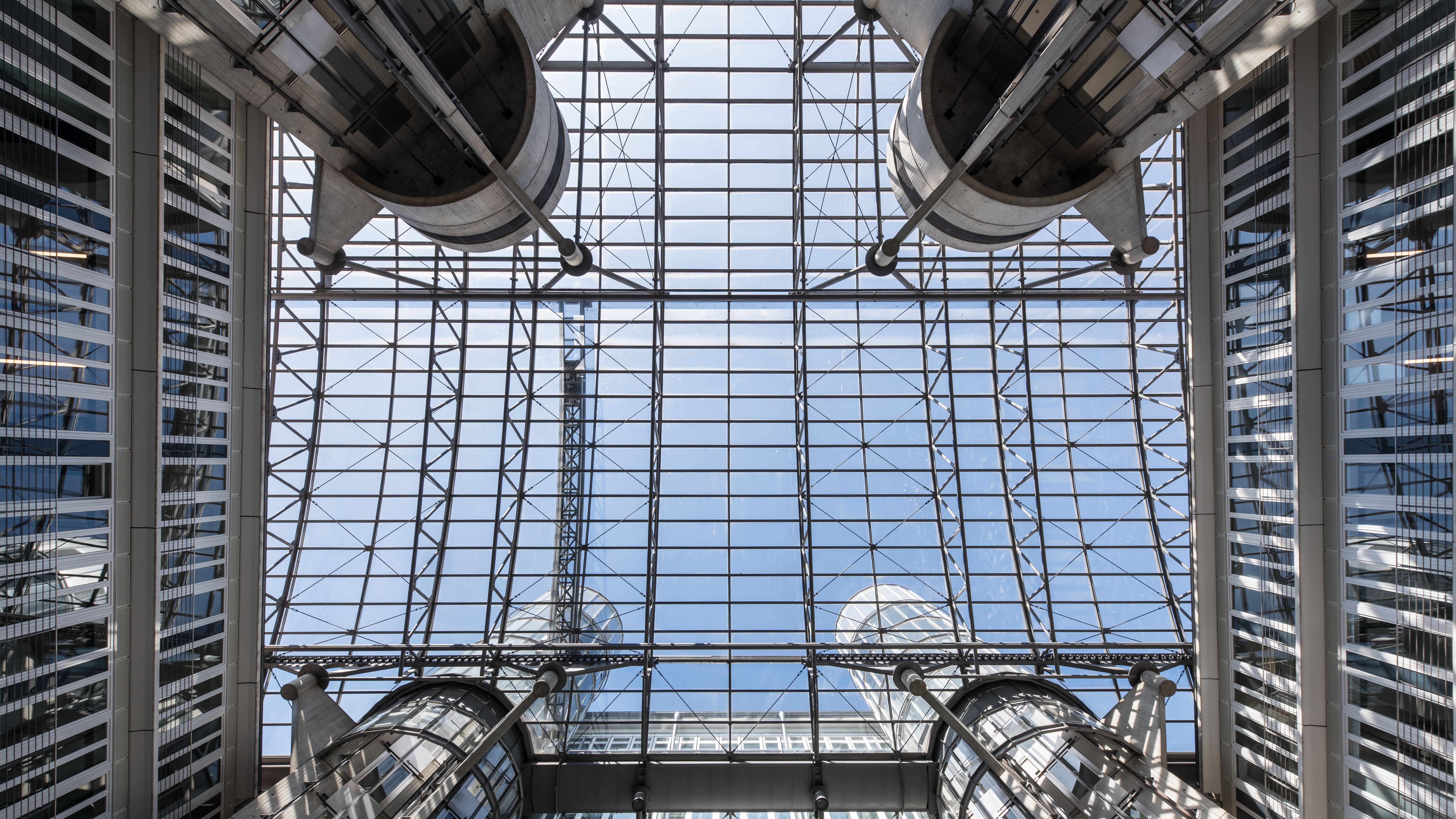 Modern Glass Architecture in Hamburg Office · Free Stock Photo