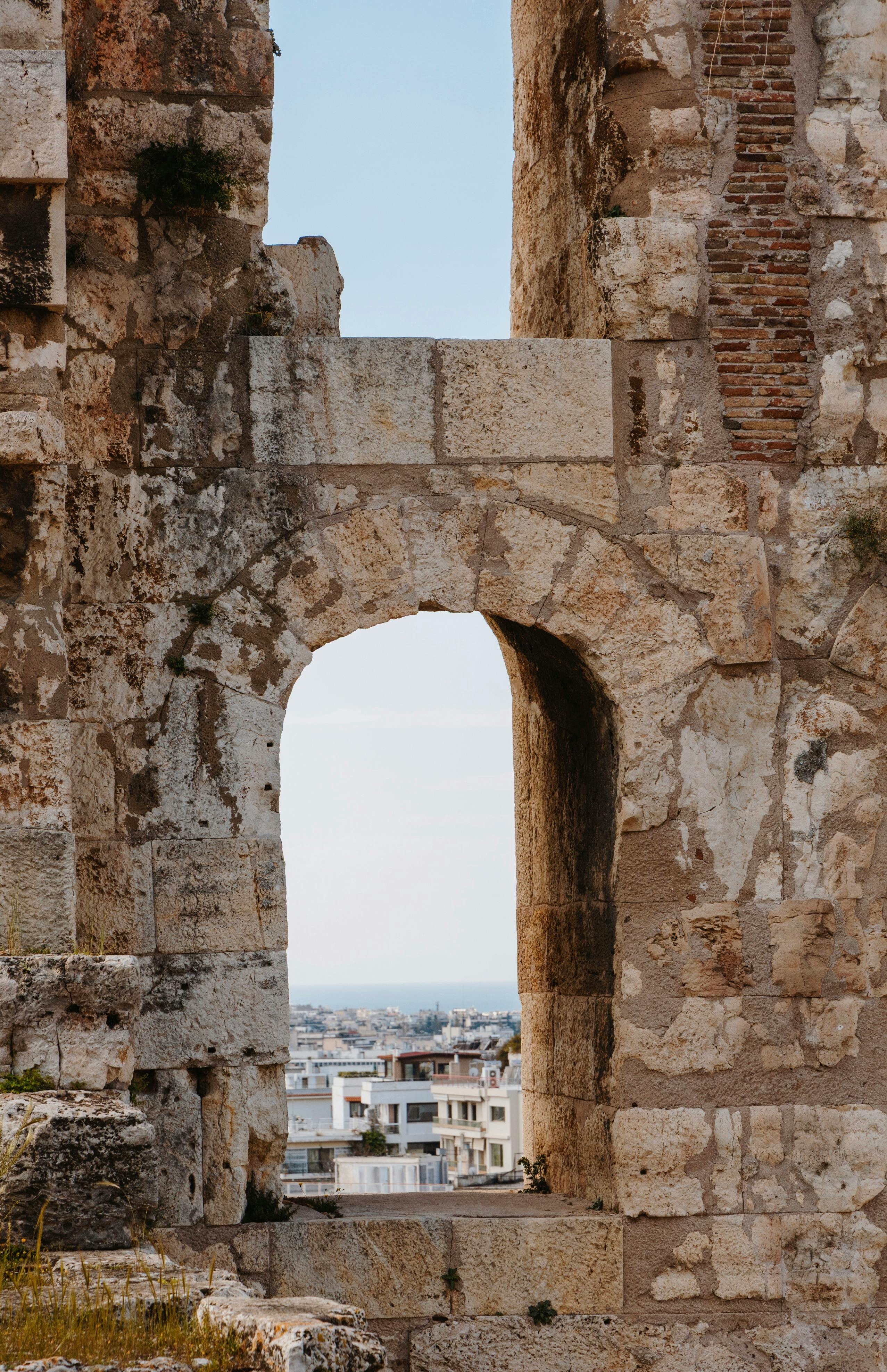 Ancient Roman Forum View Through Colosseum Archway · Free Stock Photo