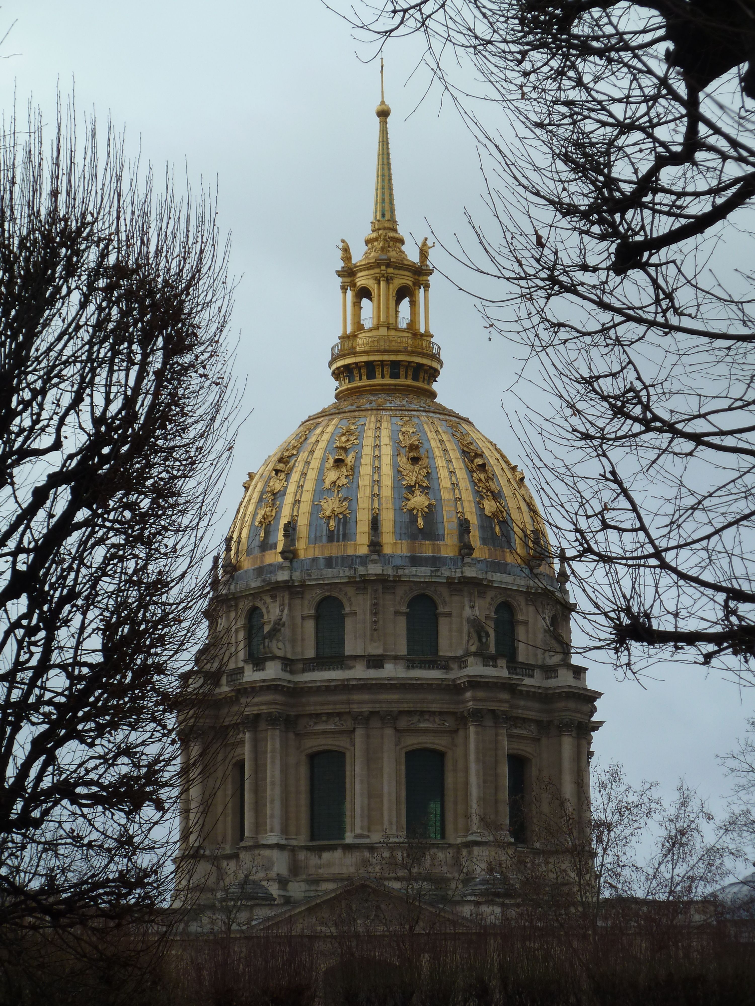 Iconic Dome of Les Invalides in Paris · Free Stock Photo