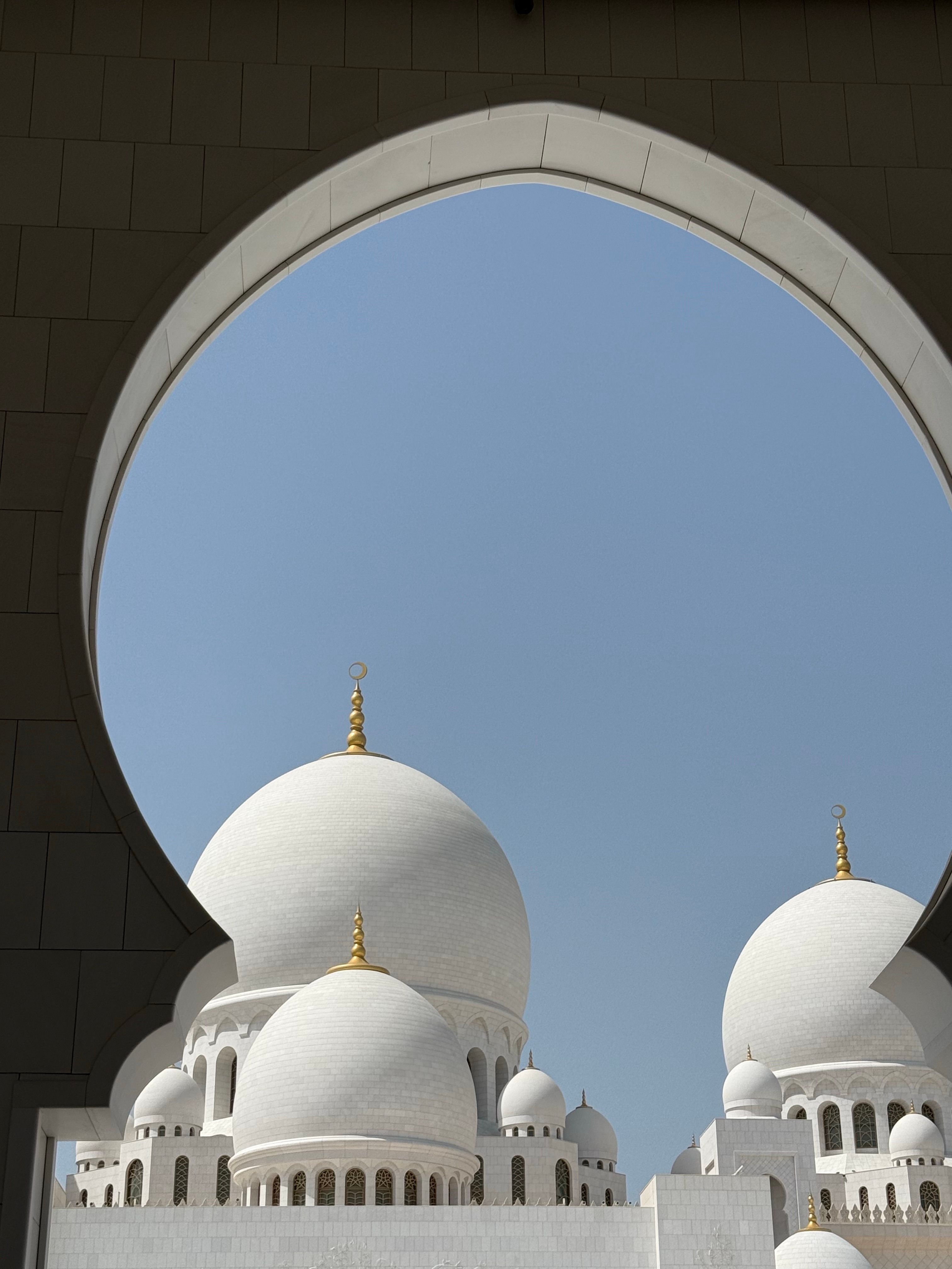 Architectural Beauty of Sheikh Zayed Grand Mosque · Free Stock Photo