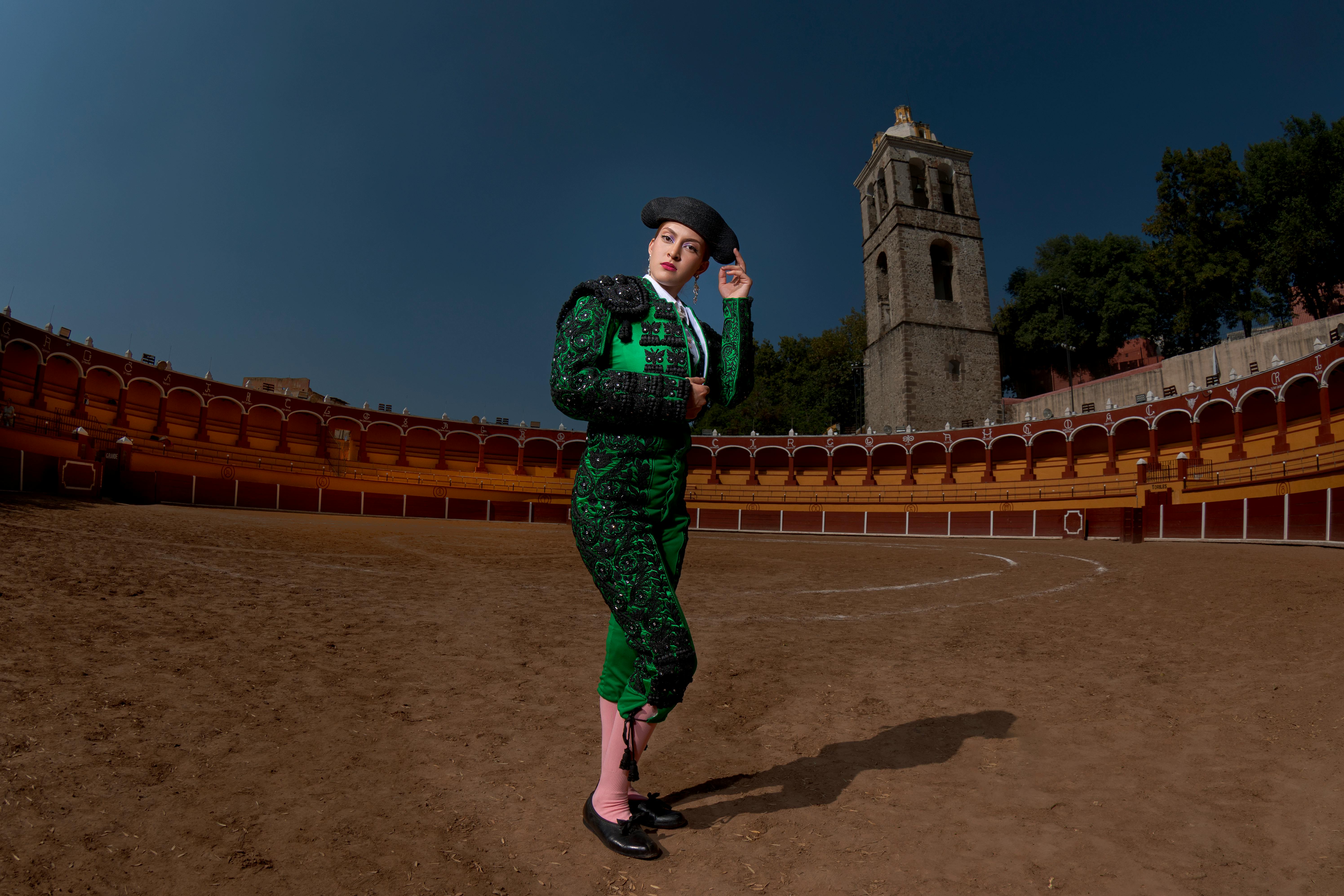 Traditional Matador in Bullring Archway · Free Stock Photo