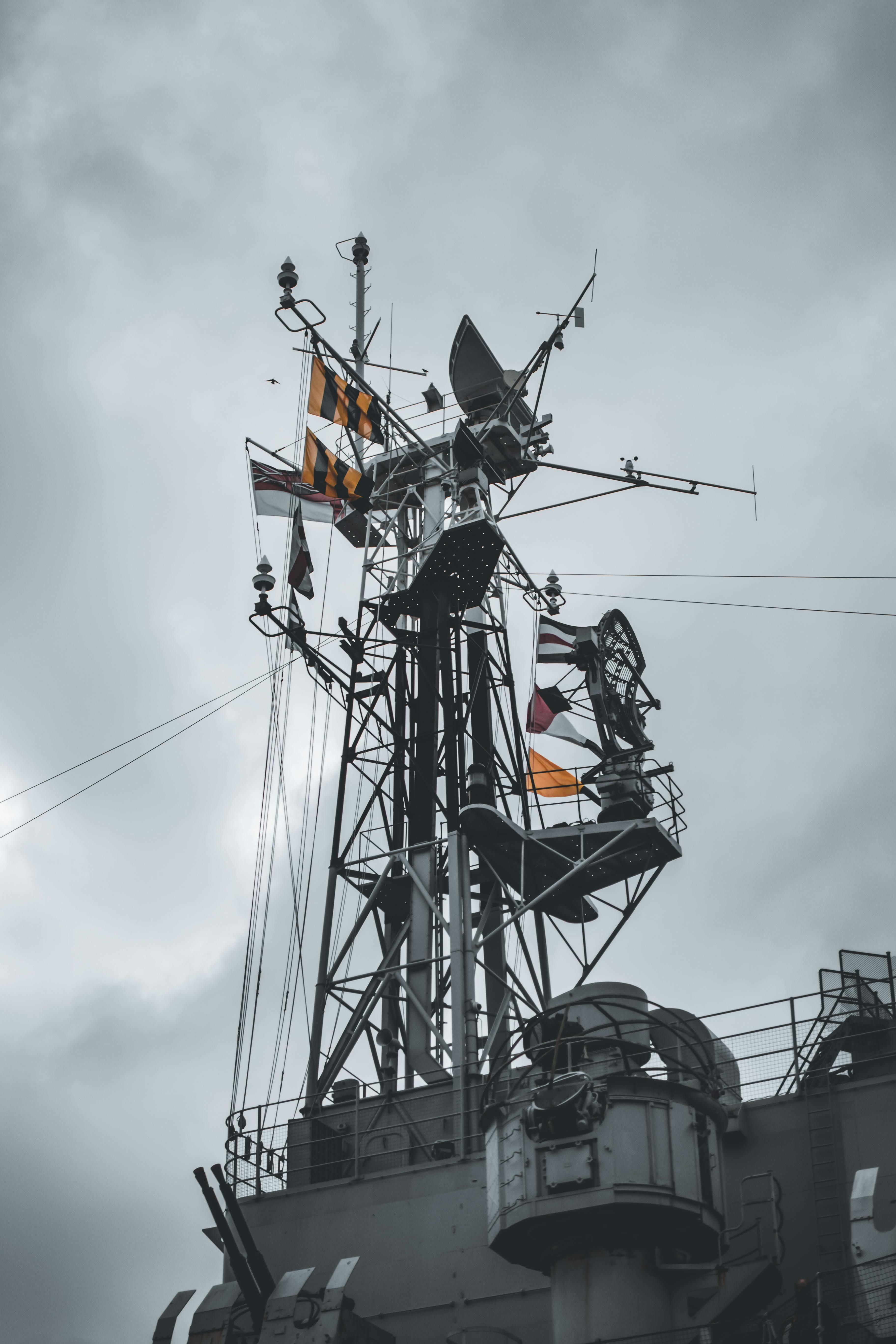 Torre De Instrumentos Del Hms Belfast · Foto de stock gratuita