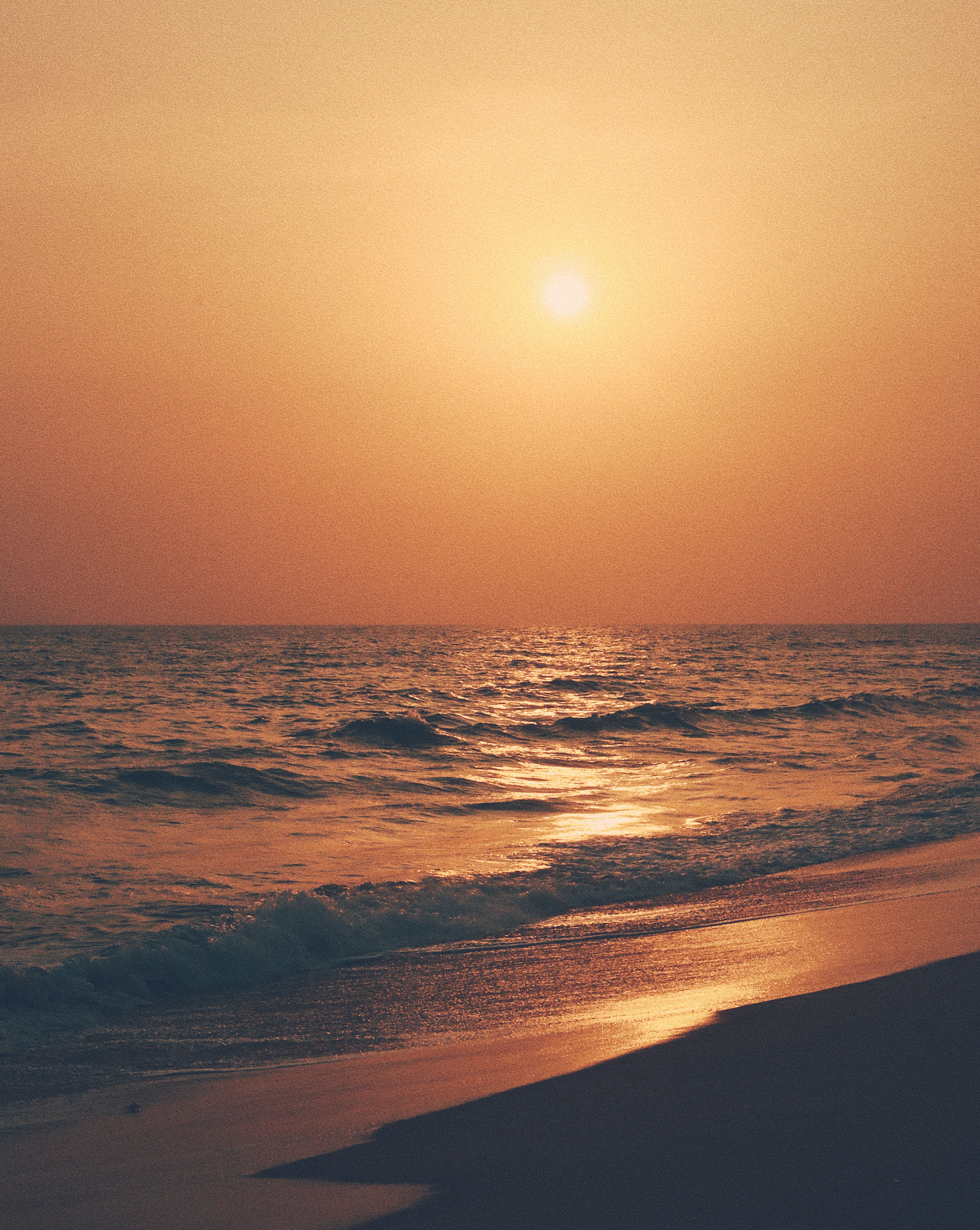 Serene Sunset Beach in Lagos, Nigeria · Free Stock Photo
