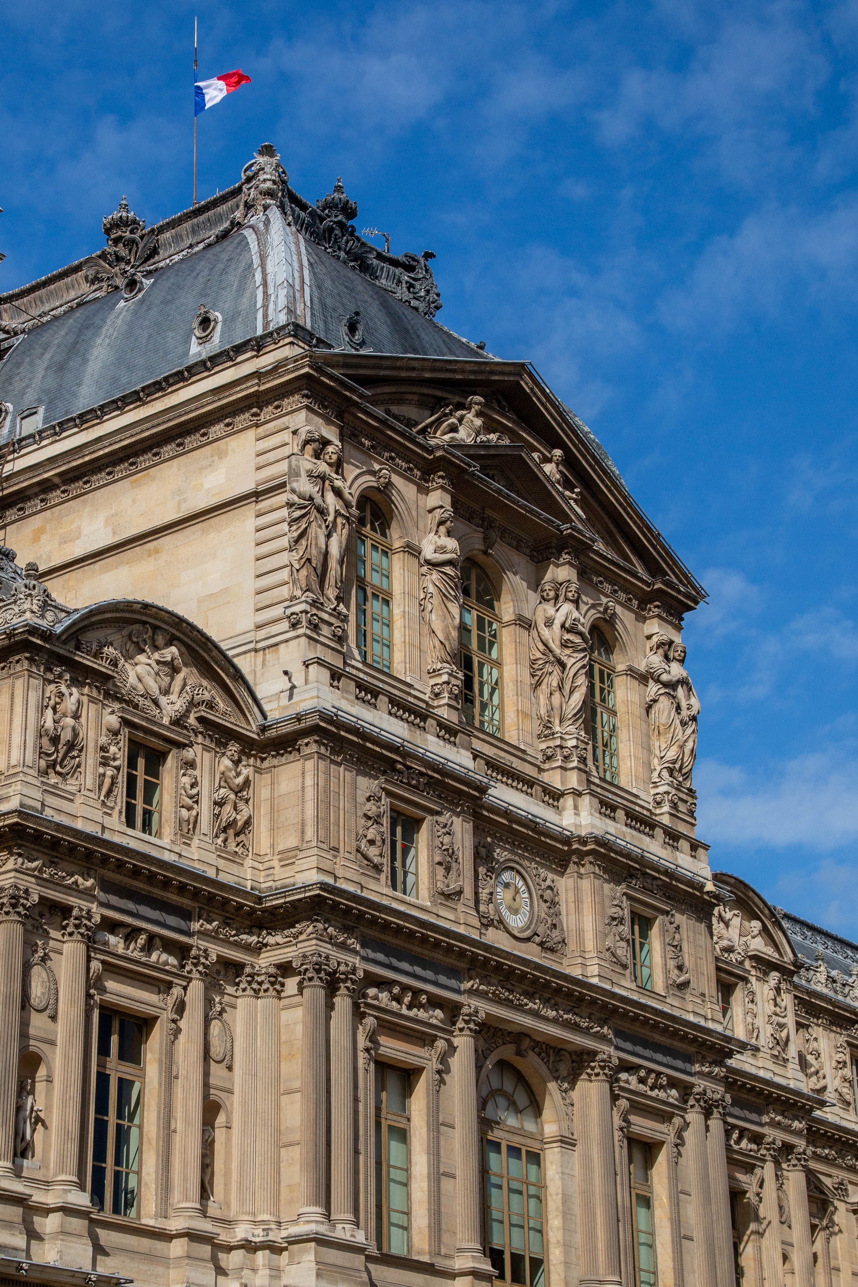 Low Angle Photography of the Louvre Museum · Free Stock Photo