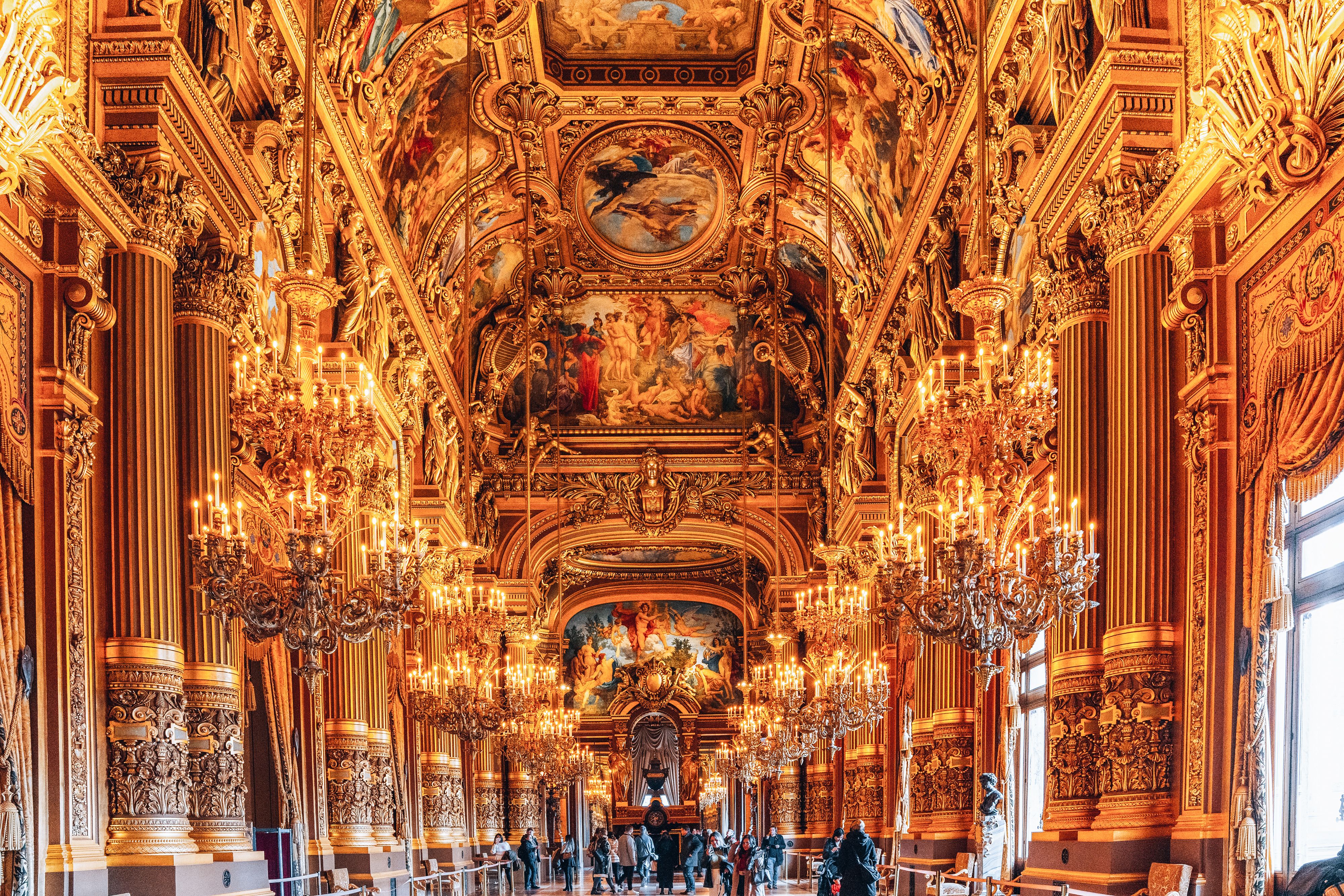 Luxurious Interior of Historic Opera Garnier · Free Stock Photo