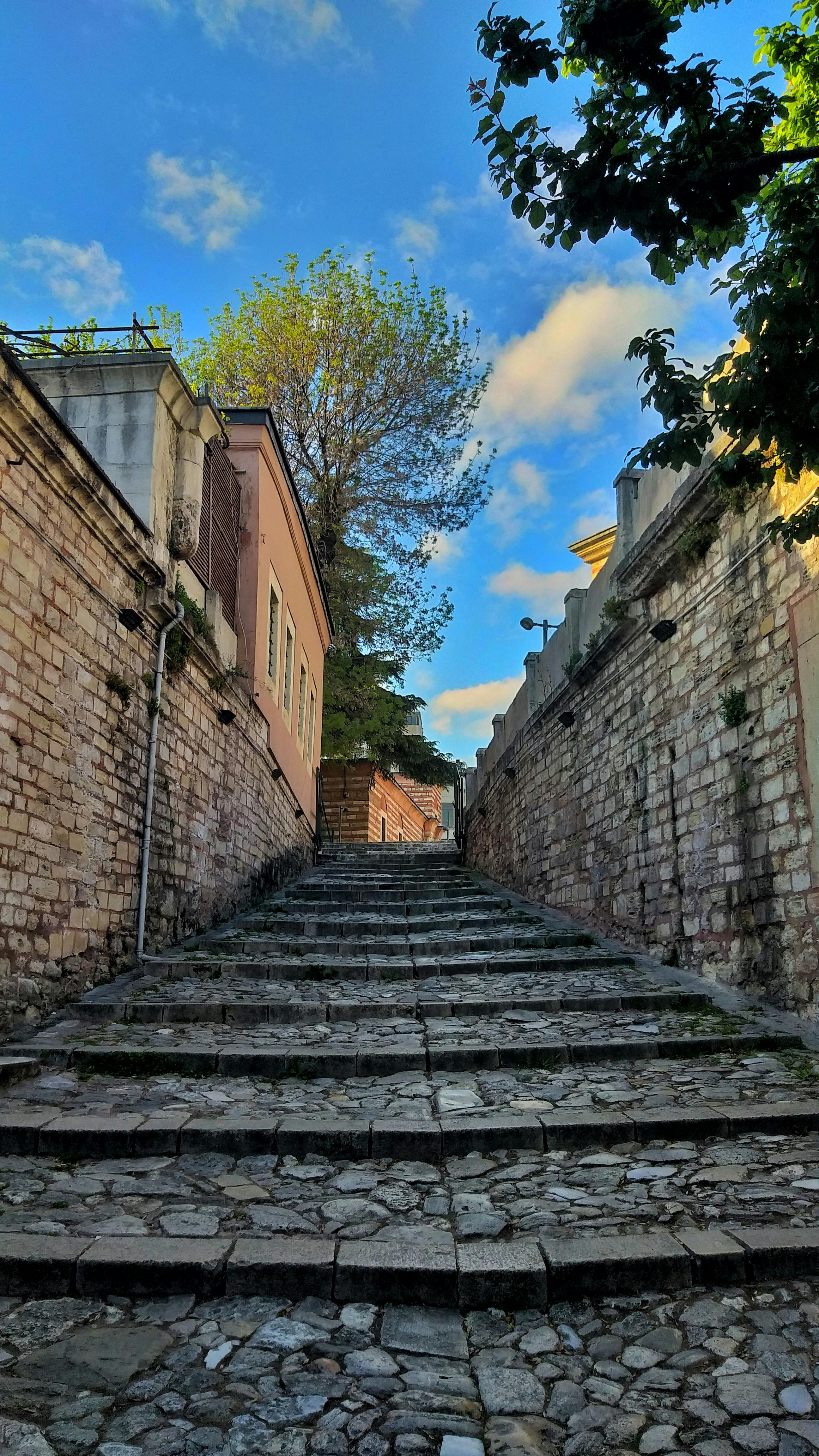 Stone Steps Leading to Historic Building · Free Stock Photo