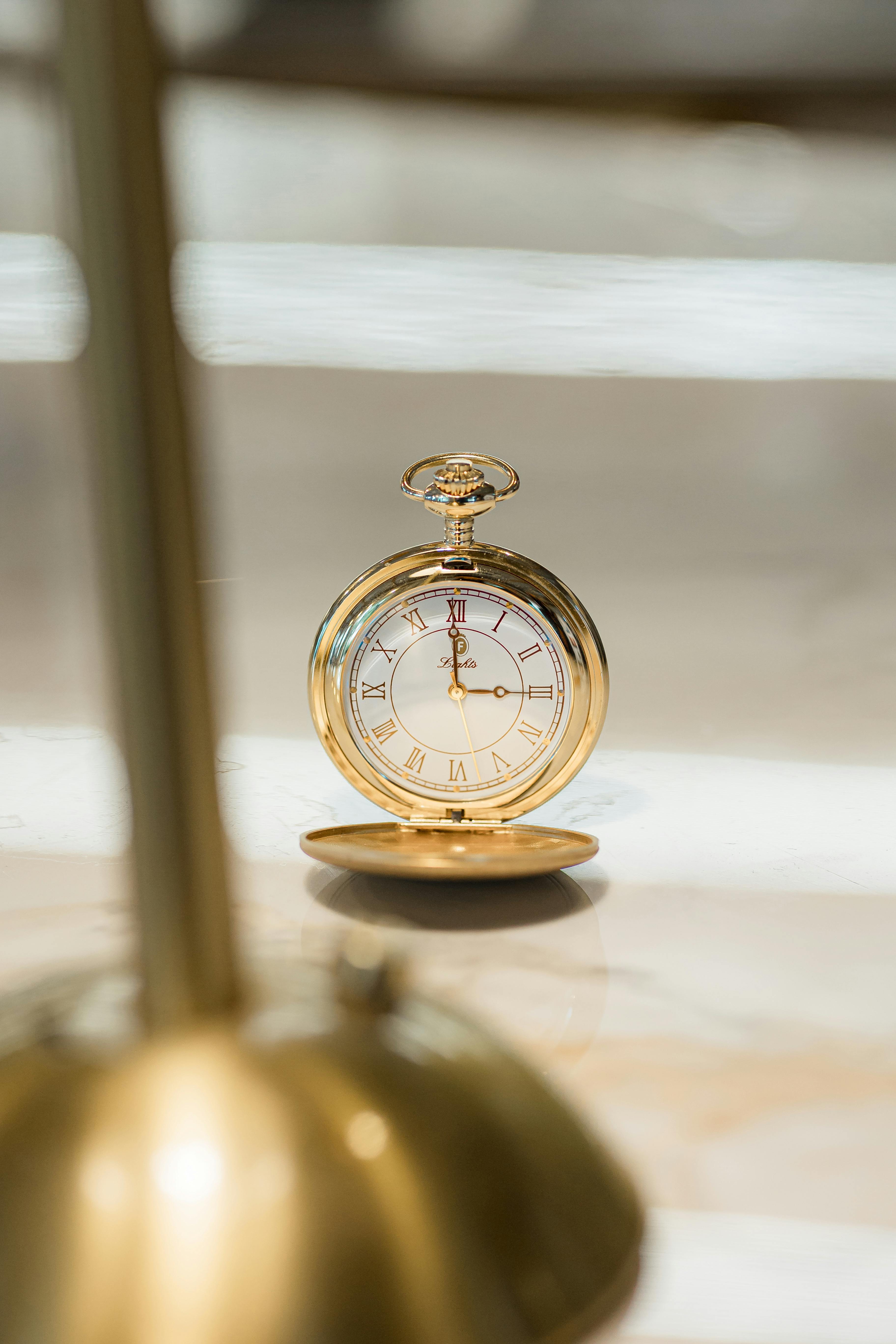 Golden Watch on Sand · Free Stock Photo