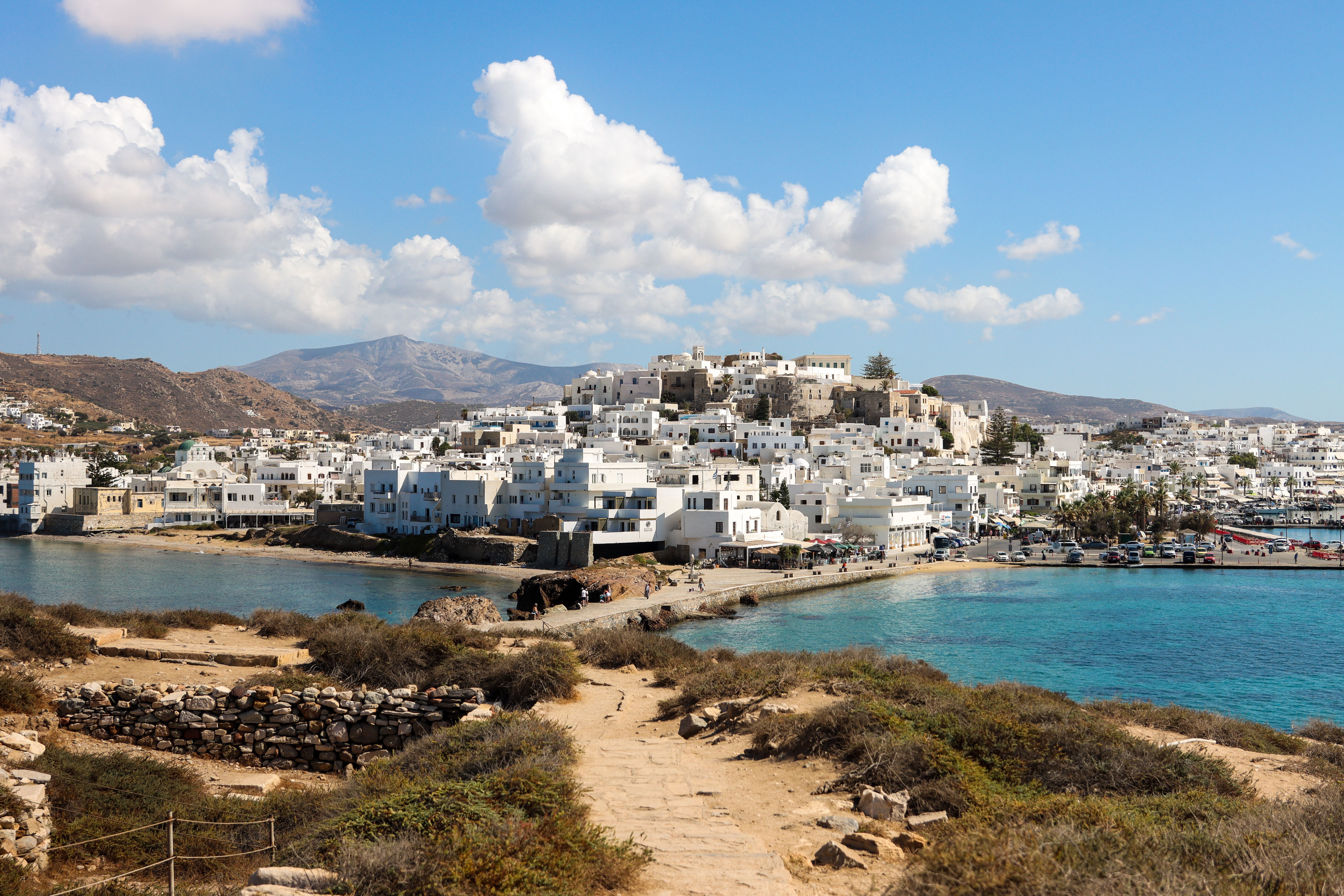 Scenic View of Naxos Island in Greece · Free Stock Photo