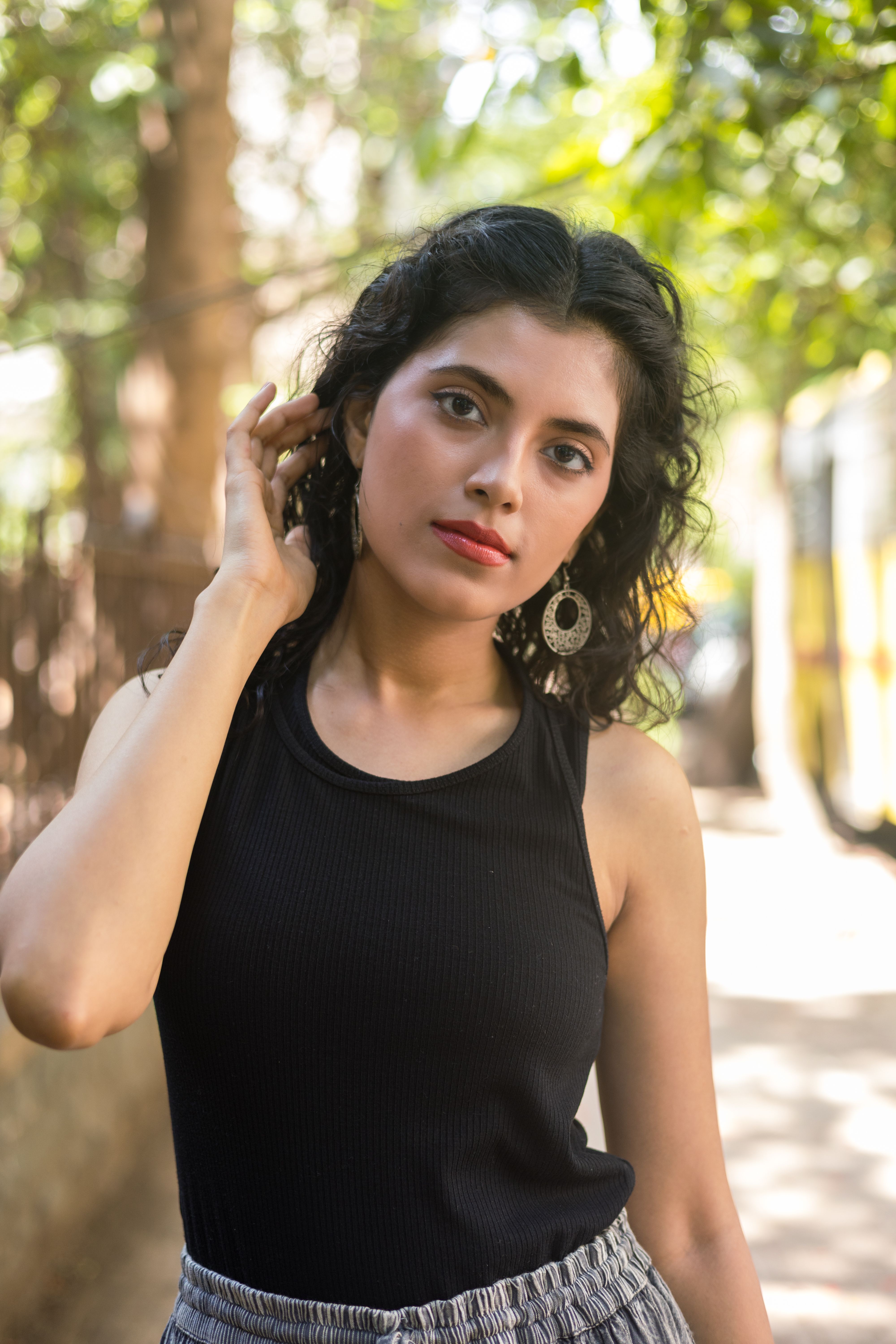 Portrait of Woman Outdoors in Natural Light · Free Stock Photo
