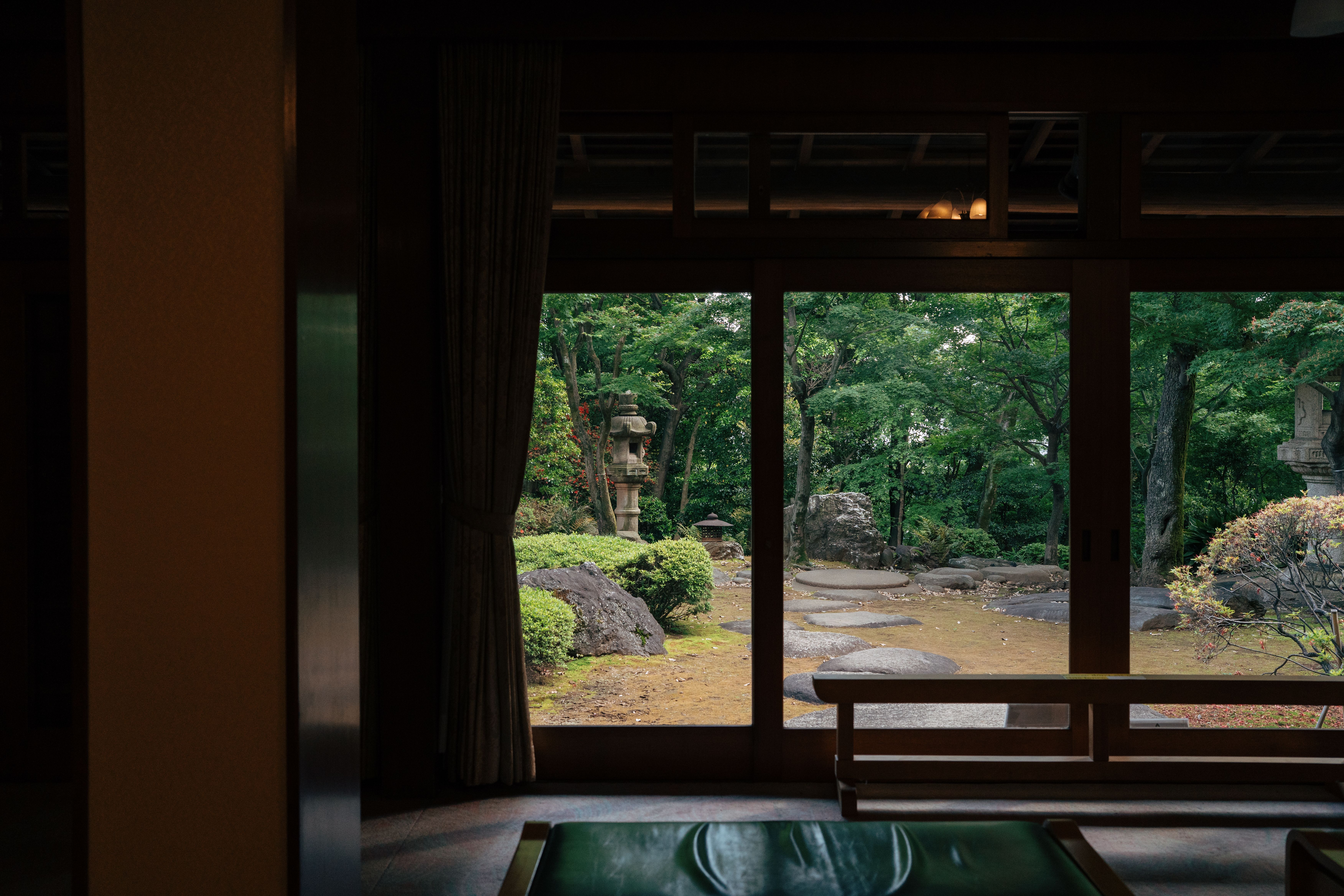 Traditional Japanese Garden View from Inside · Free Stock Photo