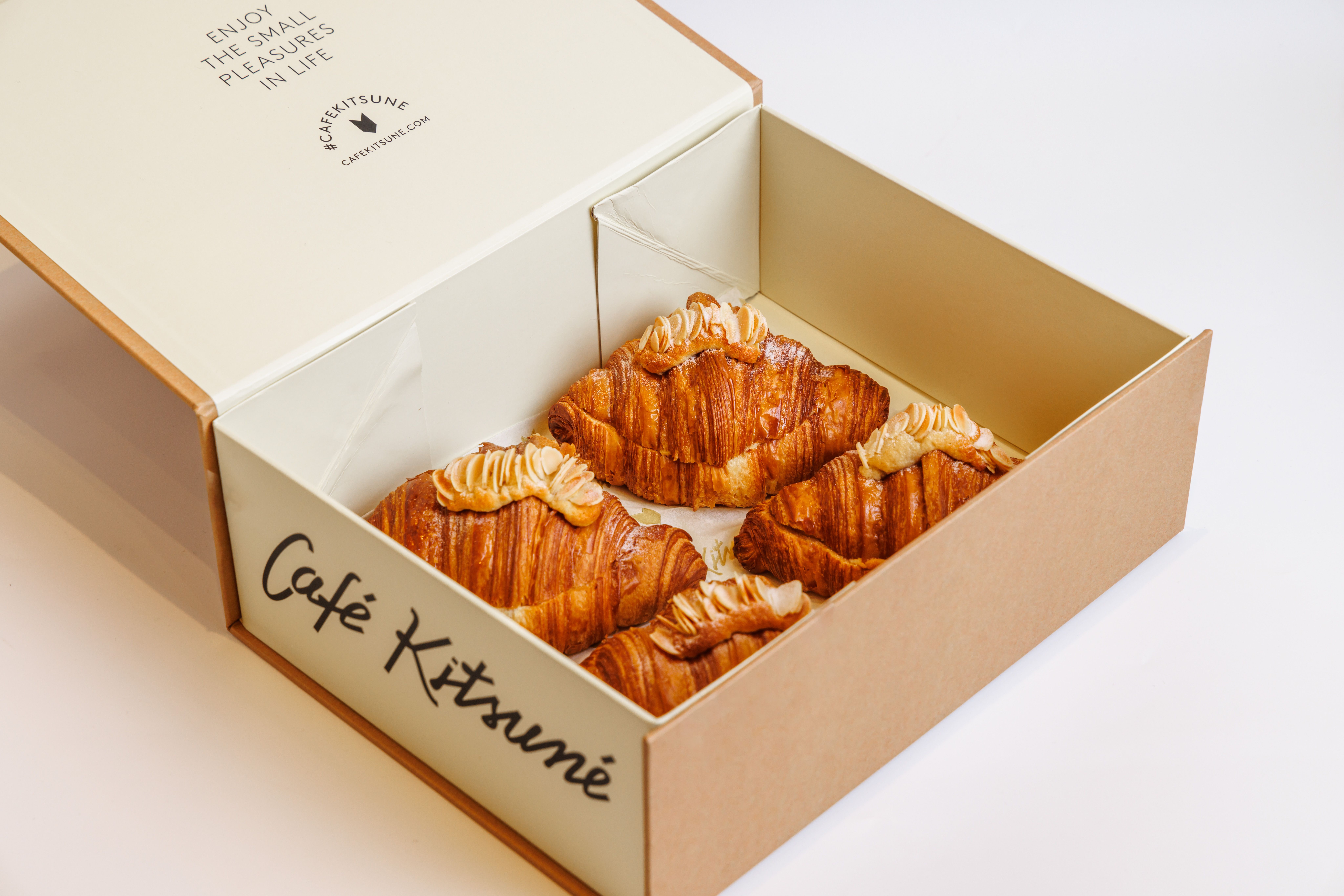 Delicious Croissants in Café Kitsuné Box · Free Stock Photo