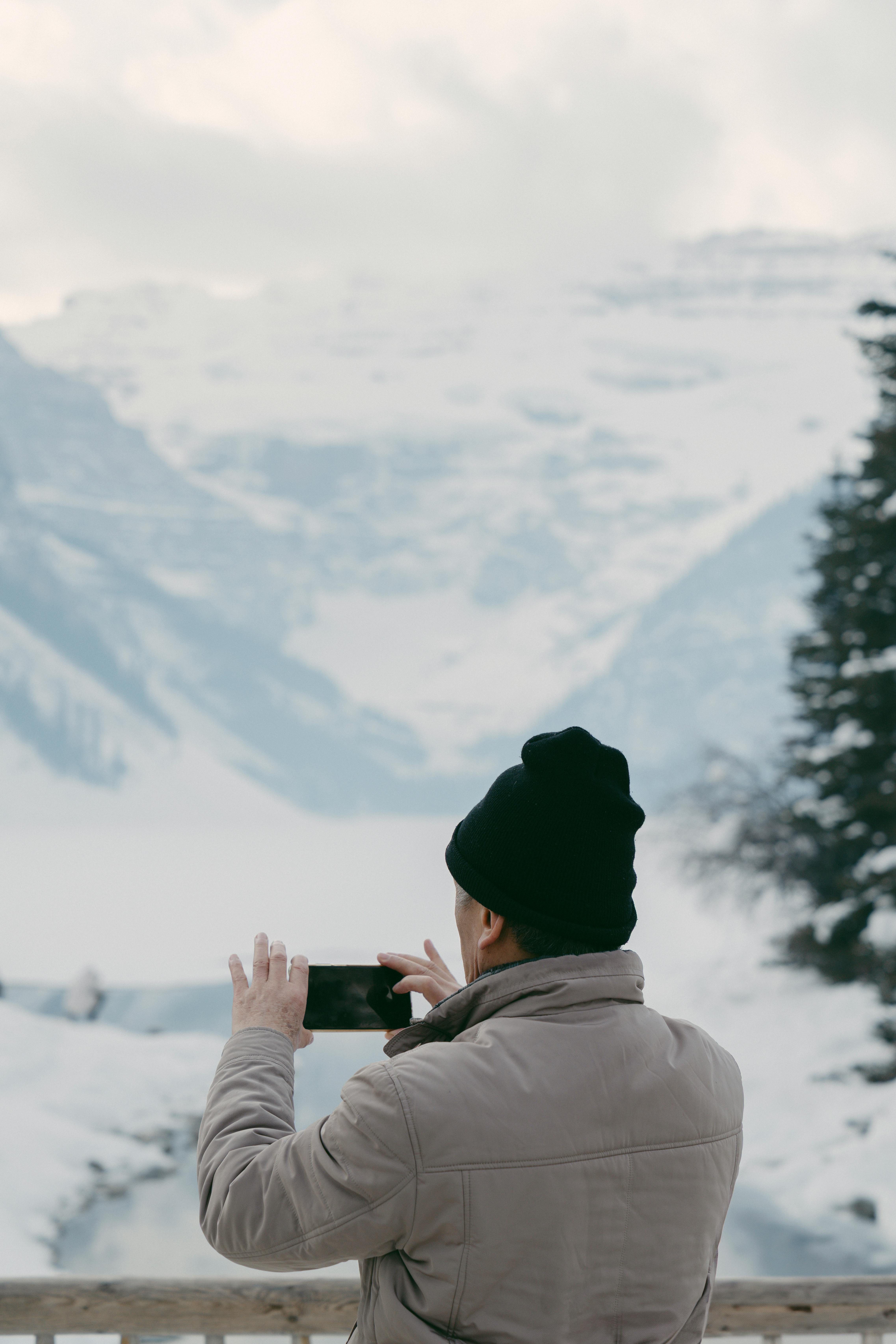 Capturing Winter in Alberta's Majestic Mountains · Free Stock Photo