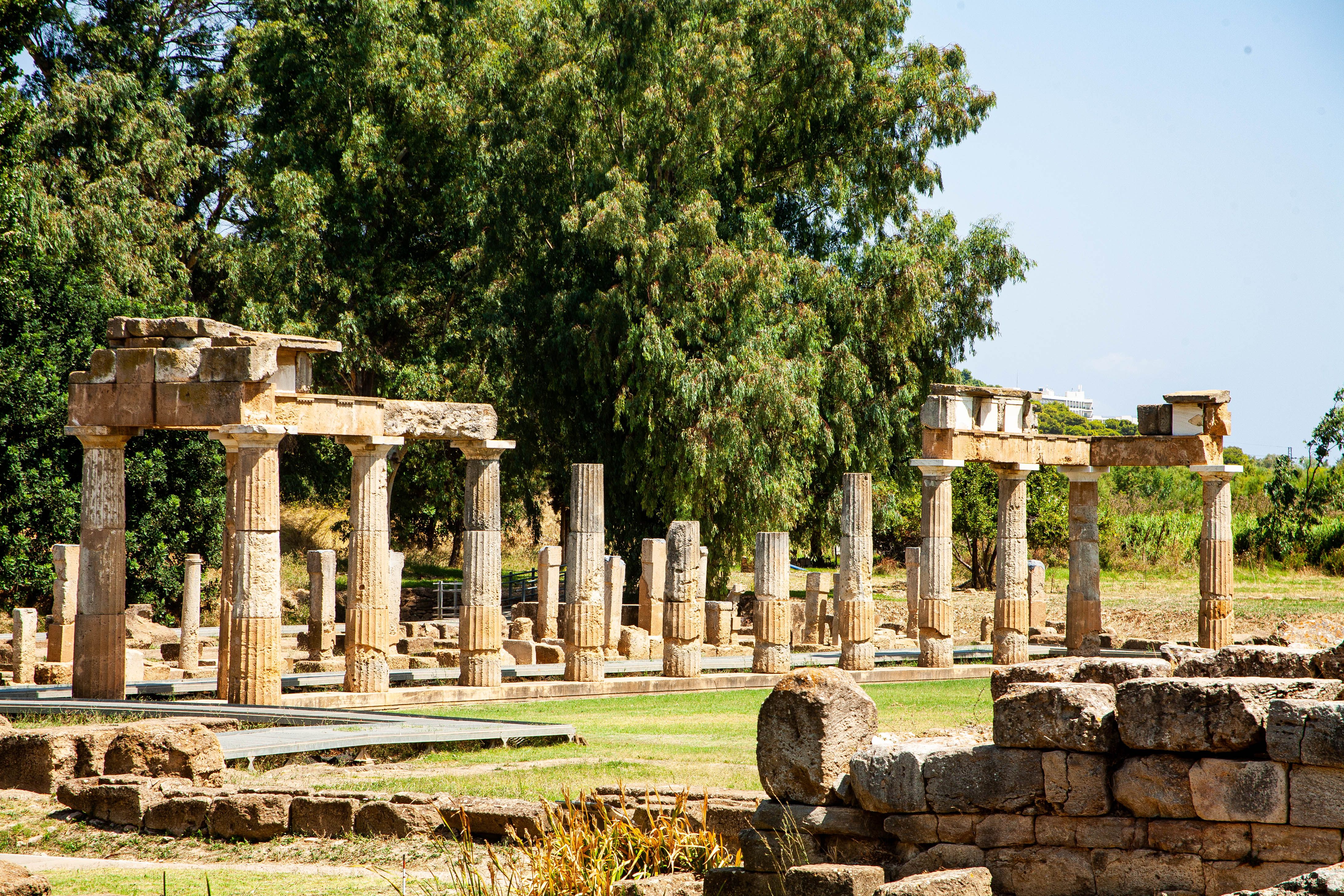 Ancient Classical Temple Ruins in Sunny Greece · Free Stock Photo