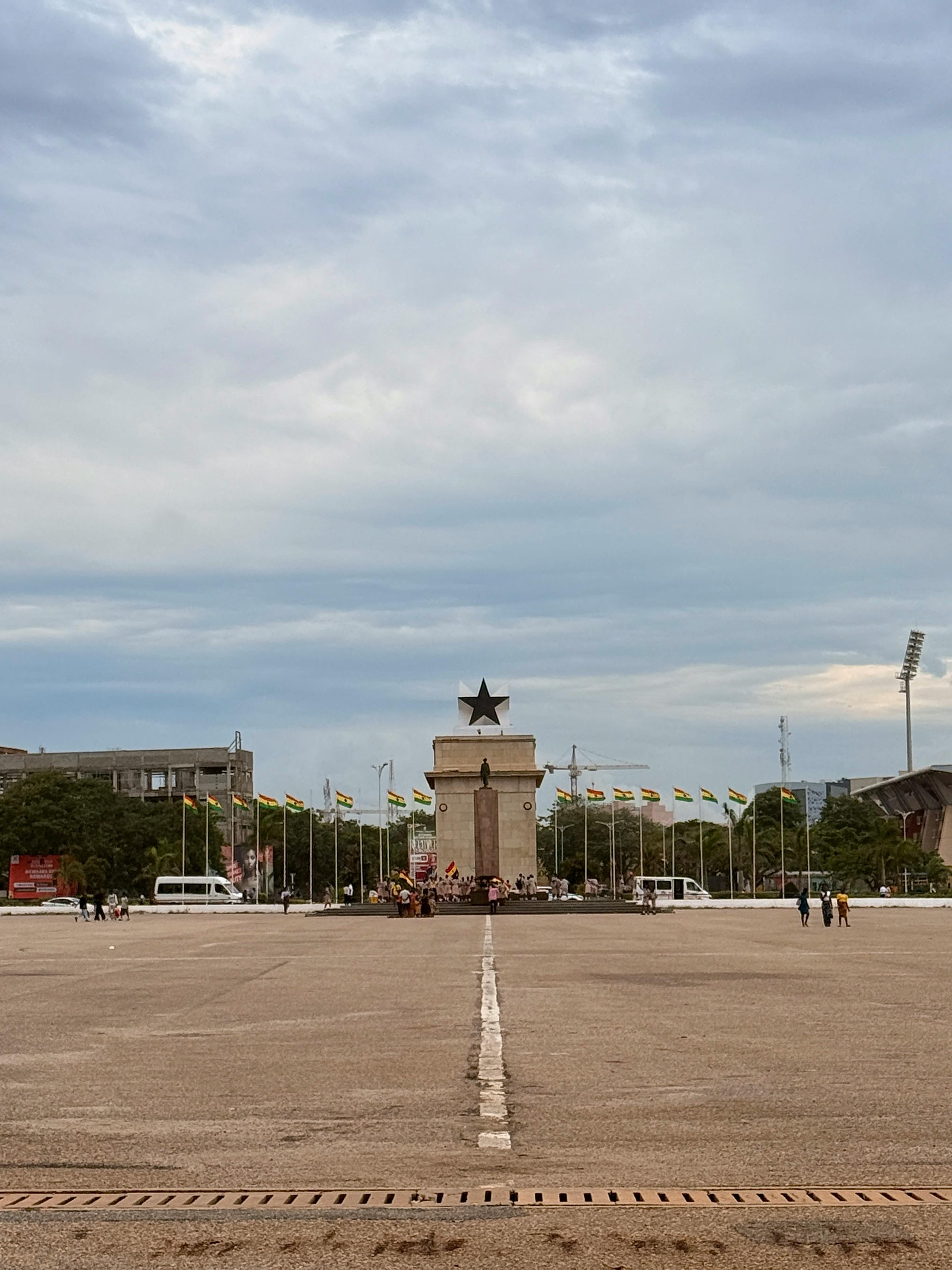 Black Star Square with Flags · Free Stock Photo