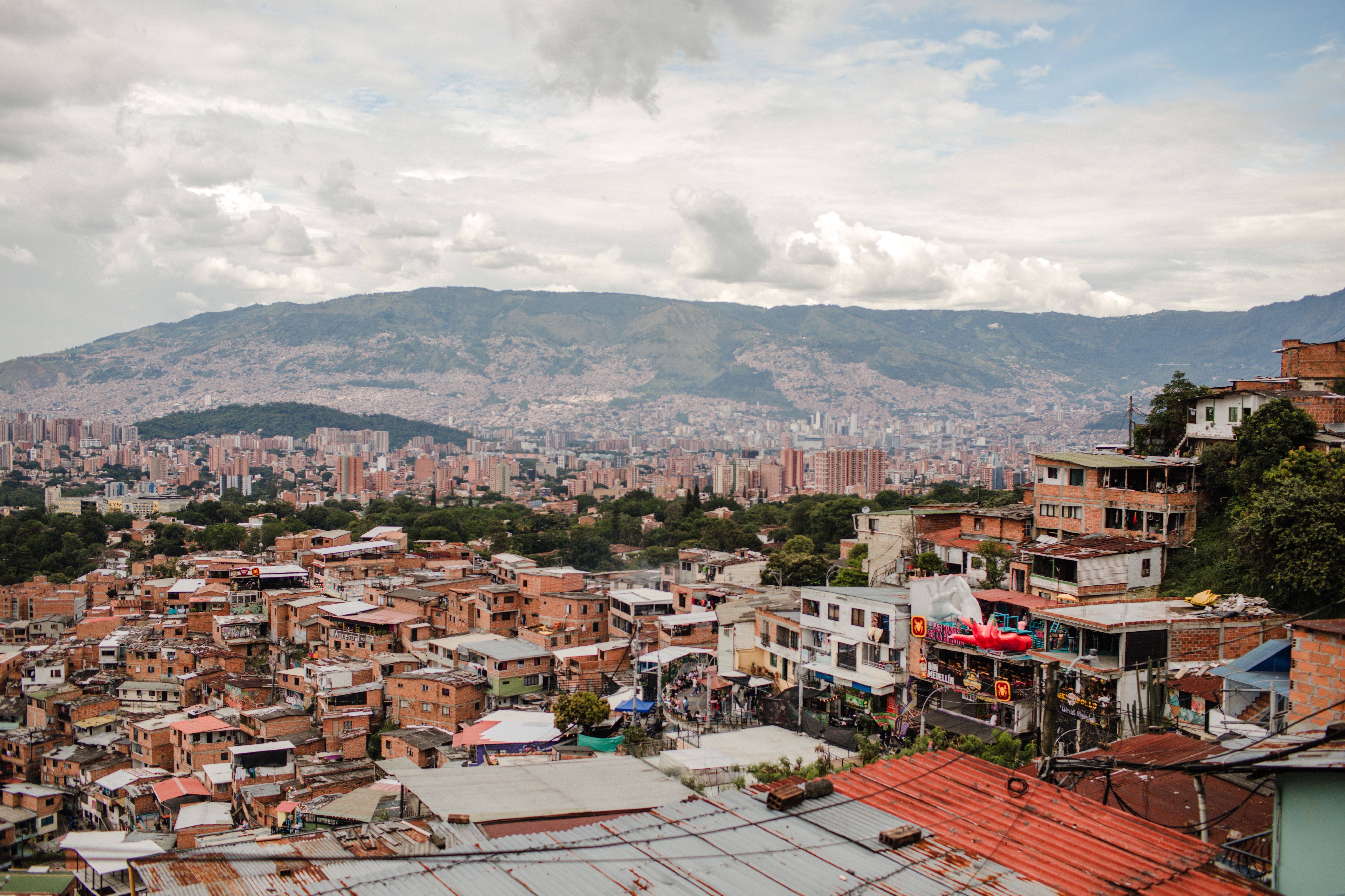 Colorful Urban Landscape of Medellín, Colombia · Free Stock Photo