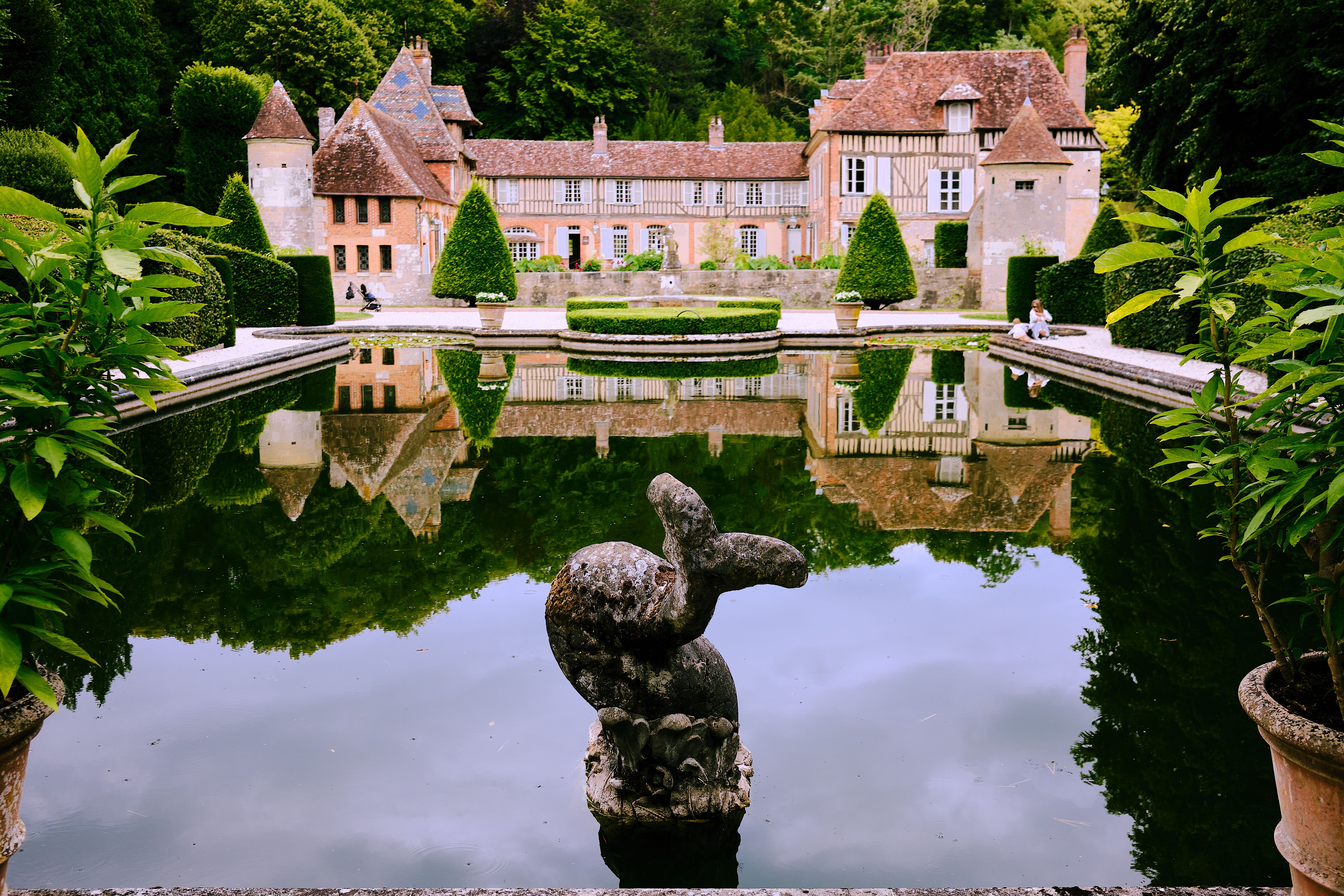 Enchanting French Chateau in Scenic Normandie · Free Stock Photo