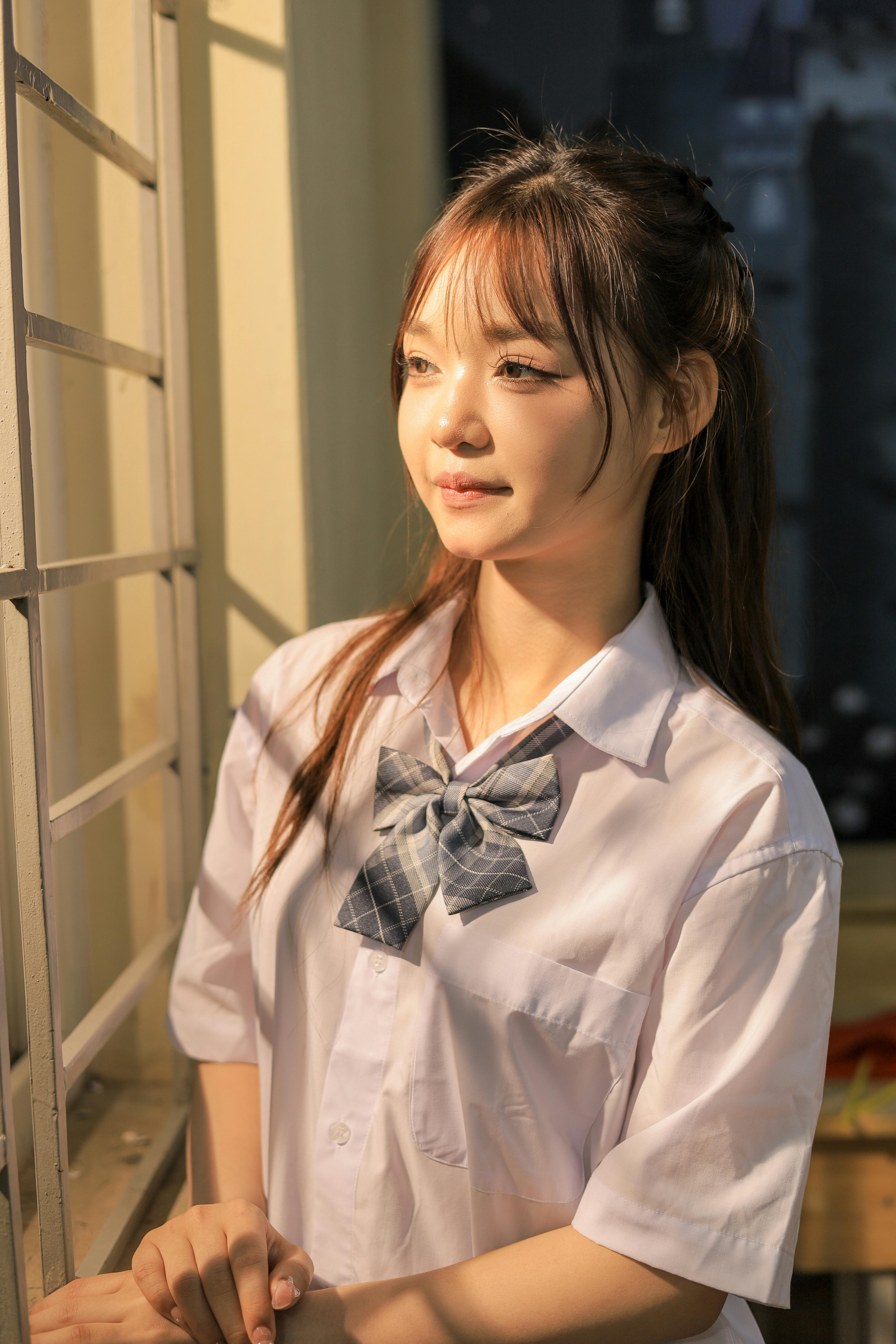 Young Woman Screaming At A Window Photos, Download The BEST Free Young ...