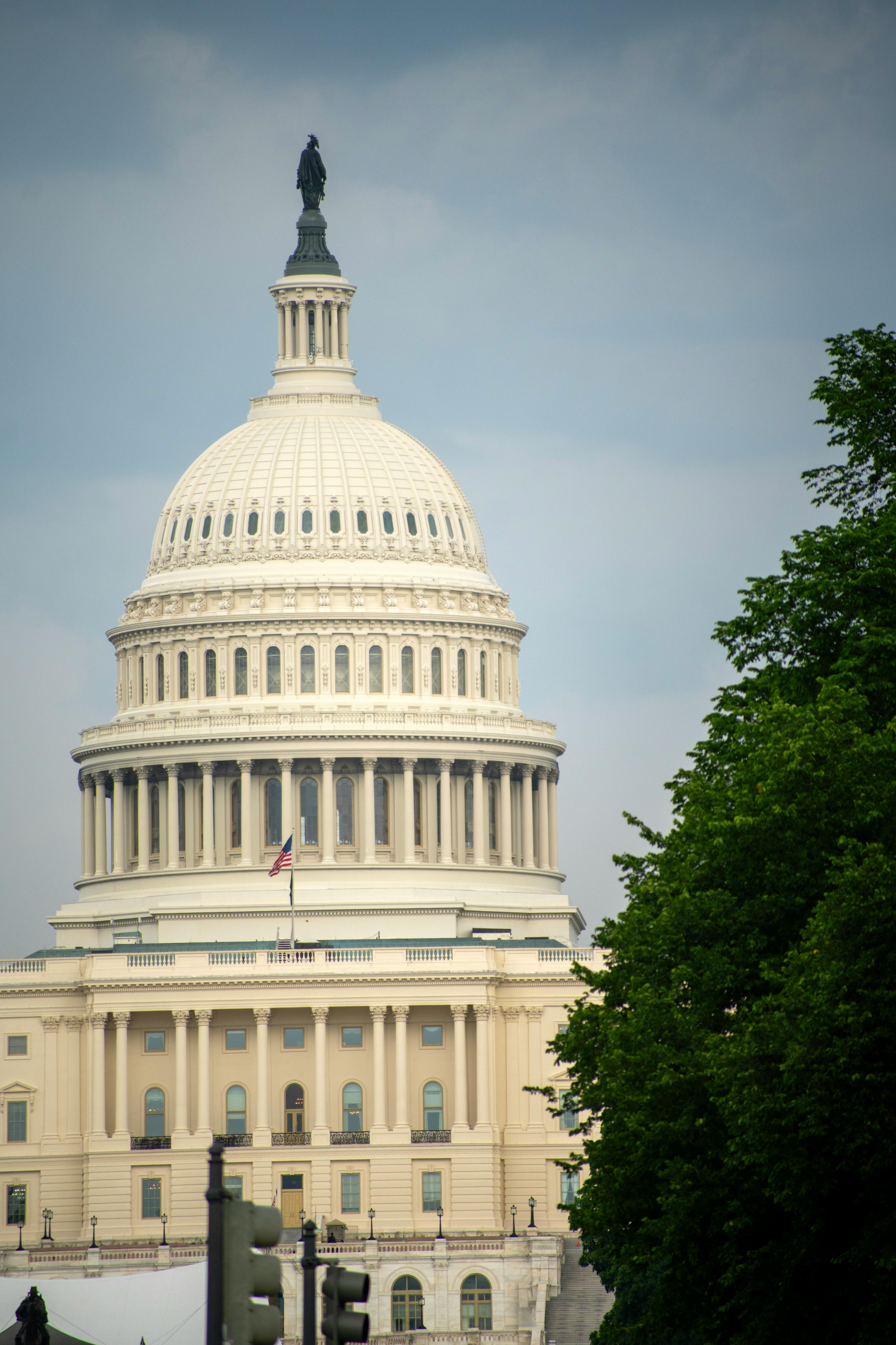 Iconic US Capitol Building in Washington DC · Free Stock Photo
