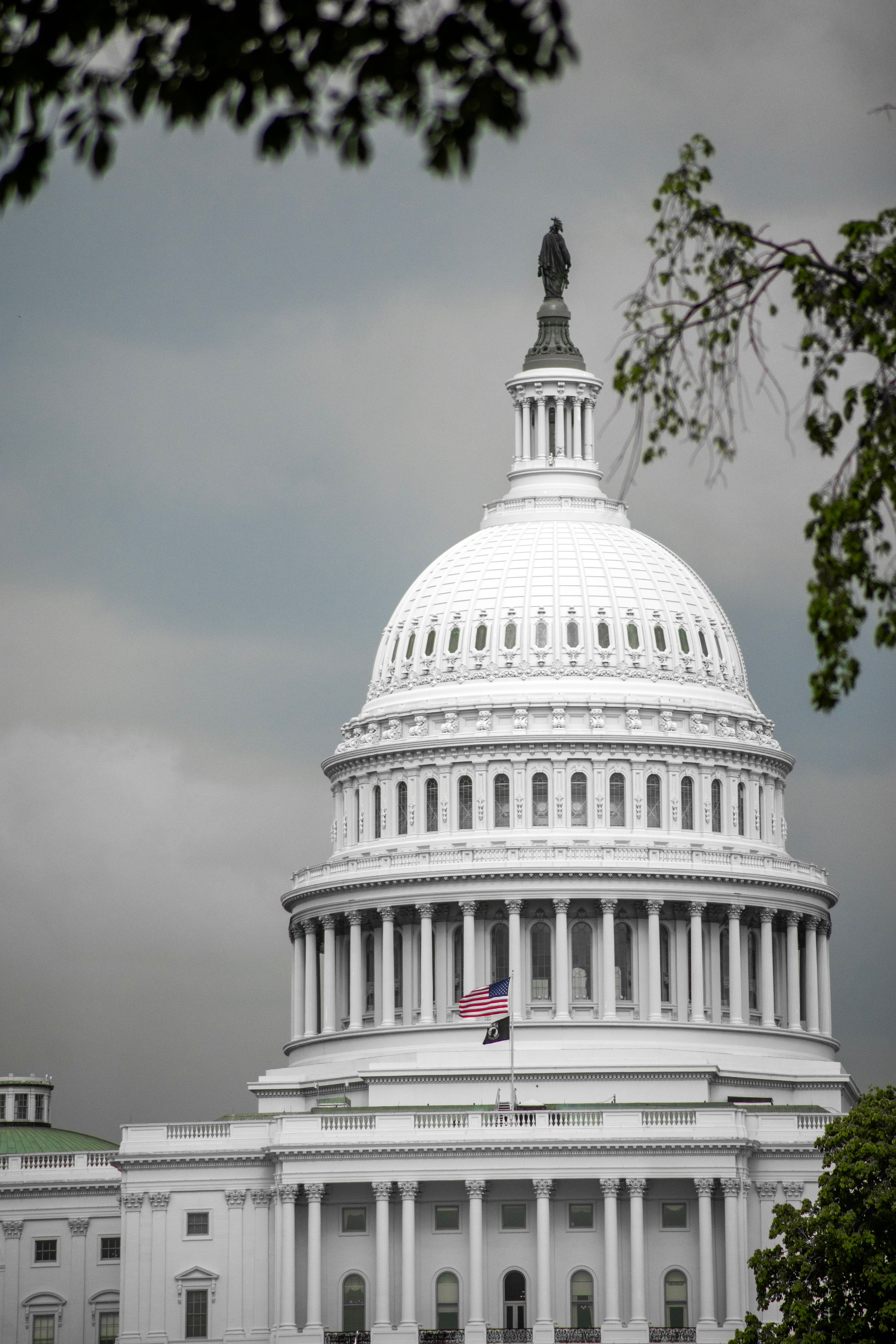 Iconic US Capitol Building in Washington DC · Free Stock Photo