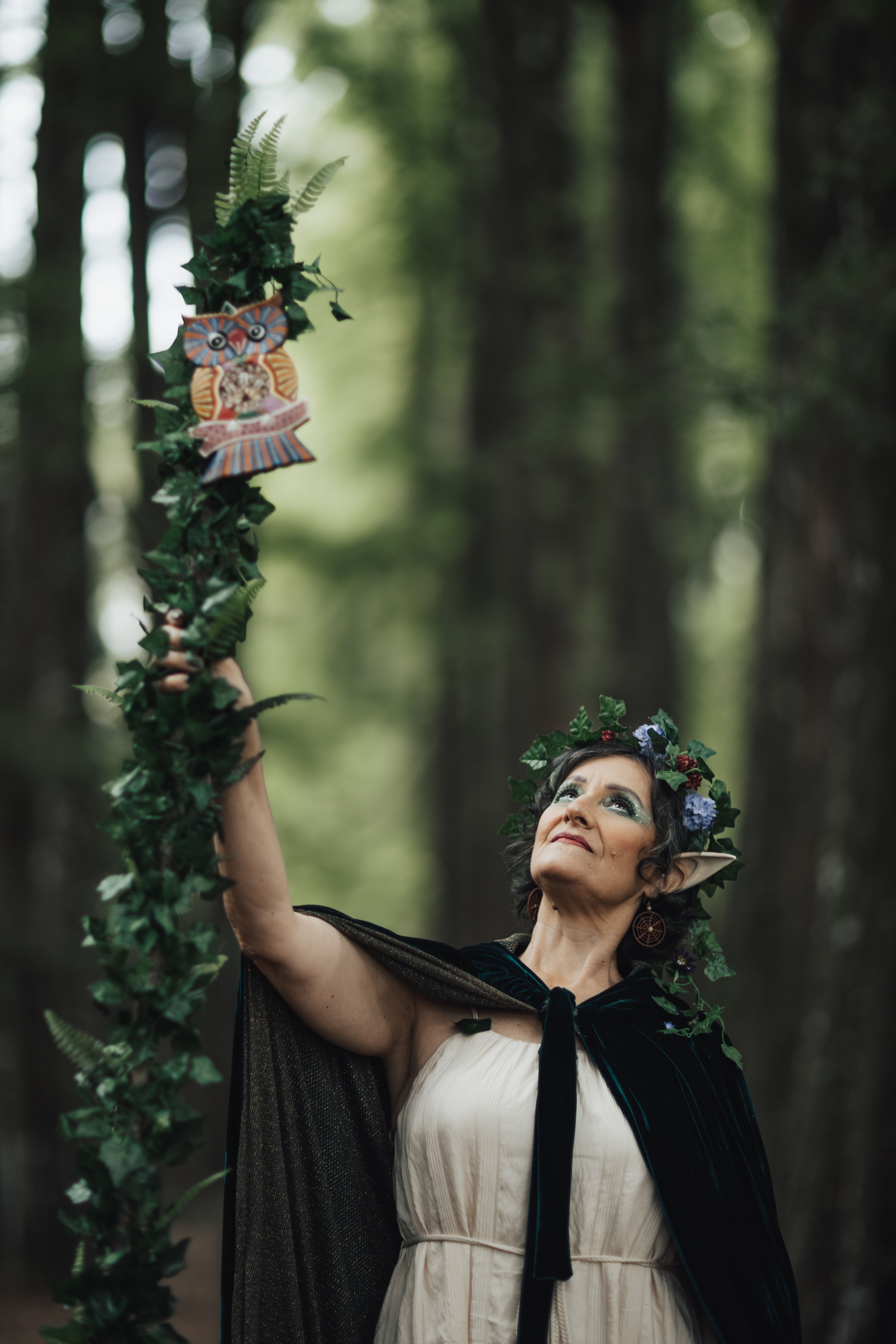 Fantasy Cosplay in Enchanted Forest Setting · Free Stock Photo
