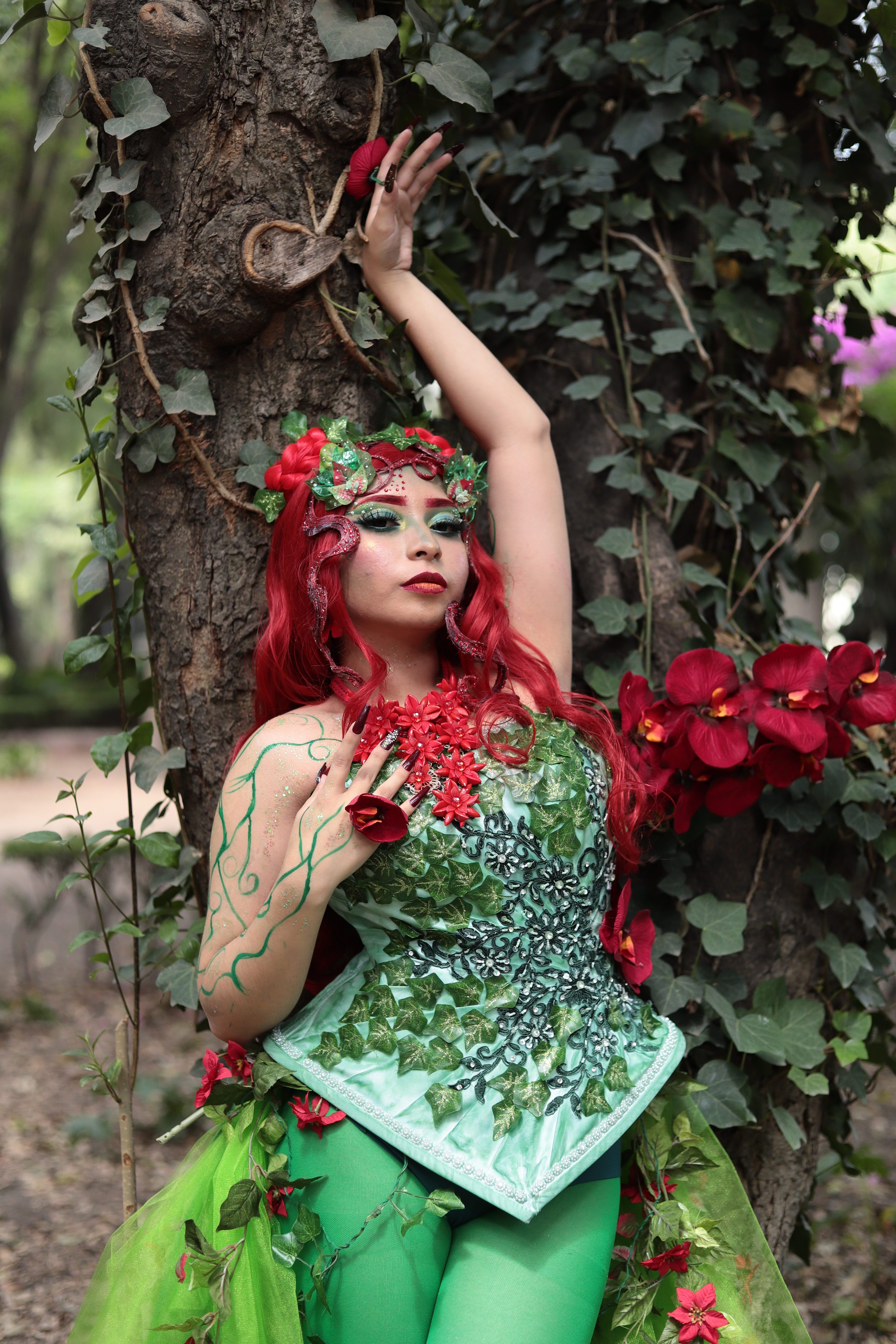 Fantasy Cosplay in Enchanted Forest Setting · Free Stock Photo