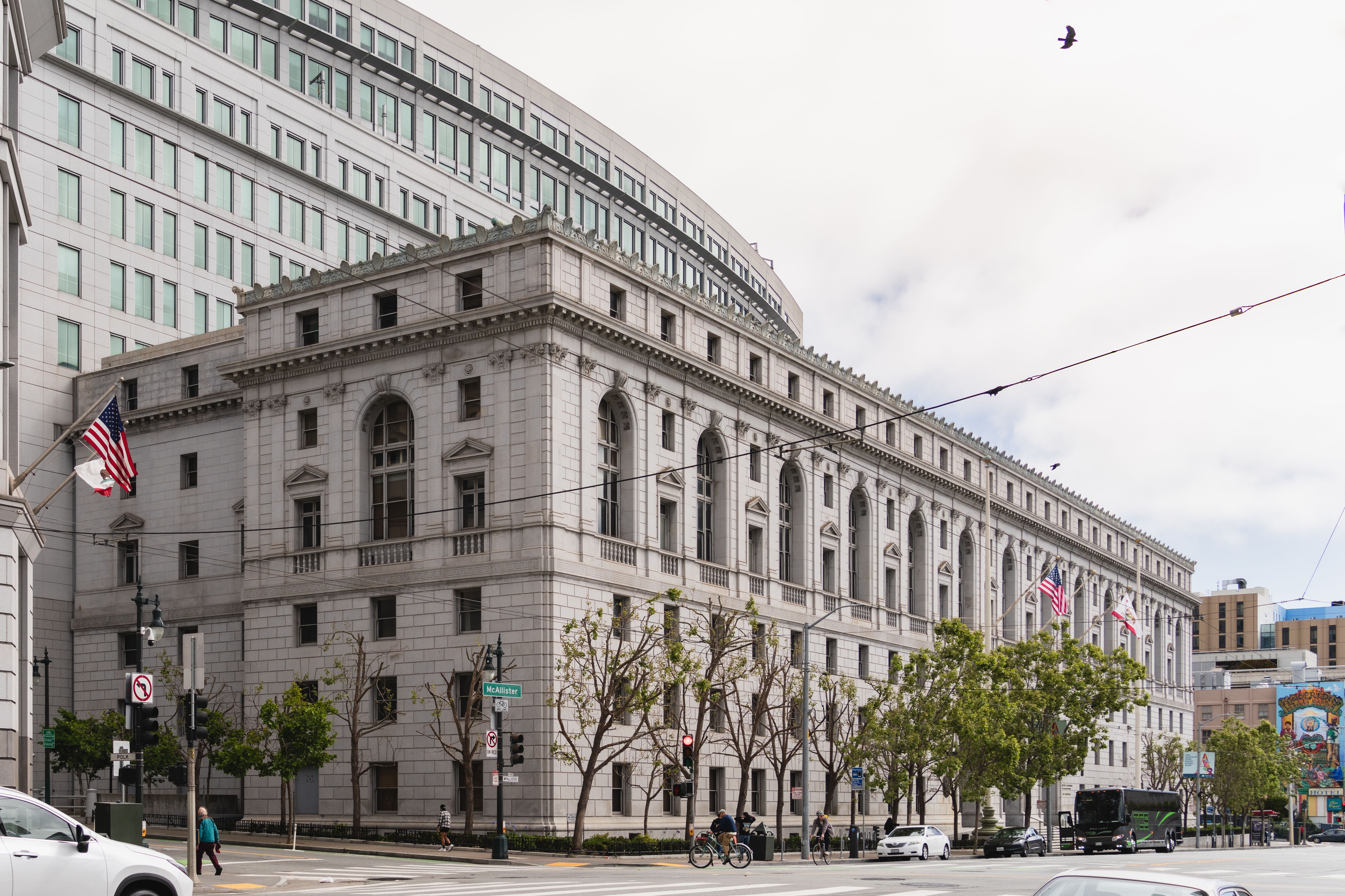 Exterior View of Historic San Francisco Courthouse · Free Stock Photo