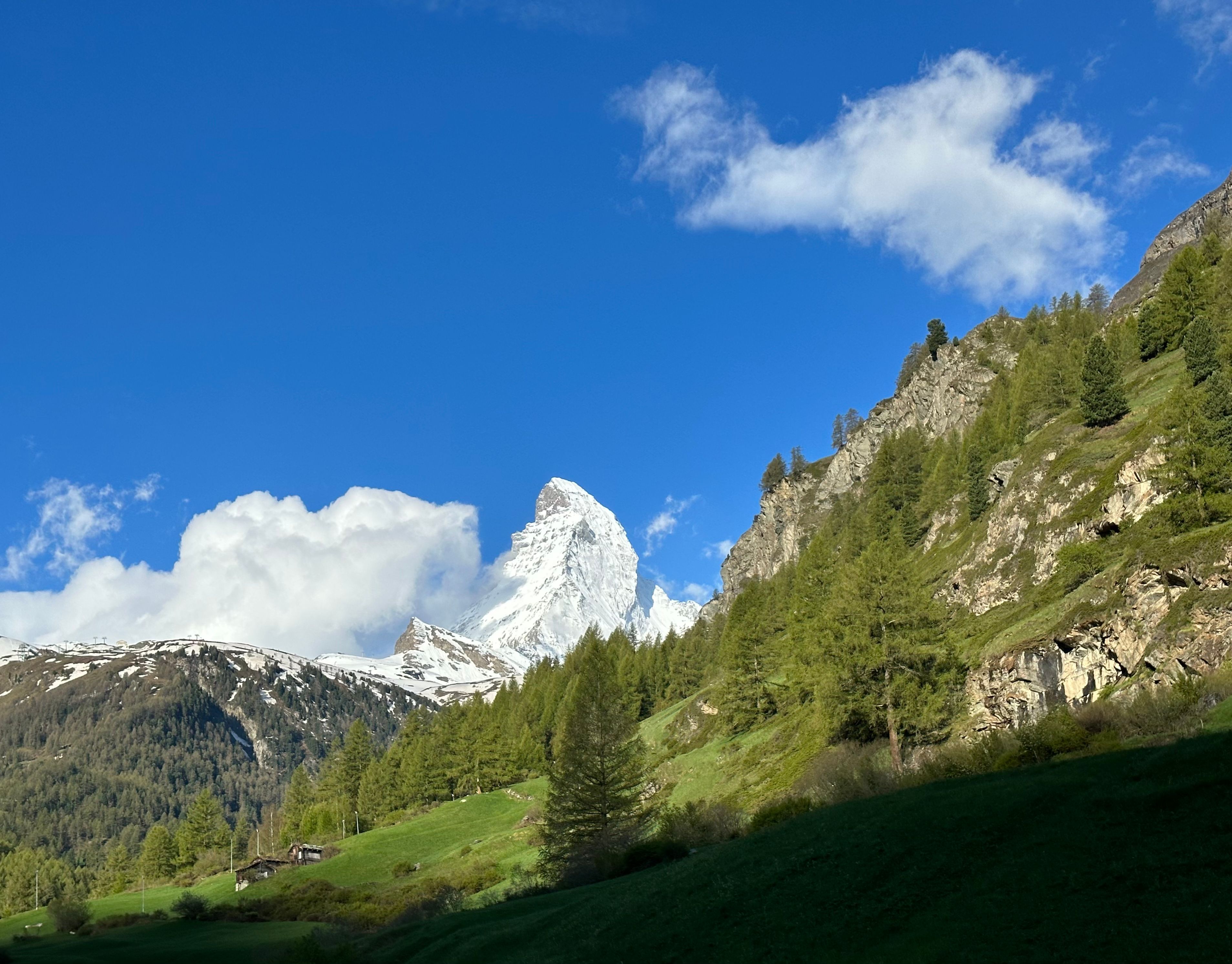 Breathtaking View of Matterhorn in Spring · Free Stock Photo
