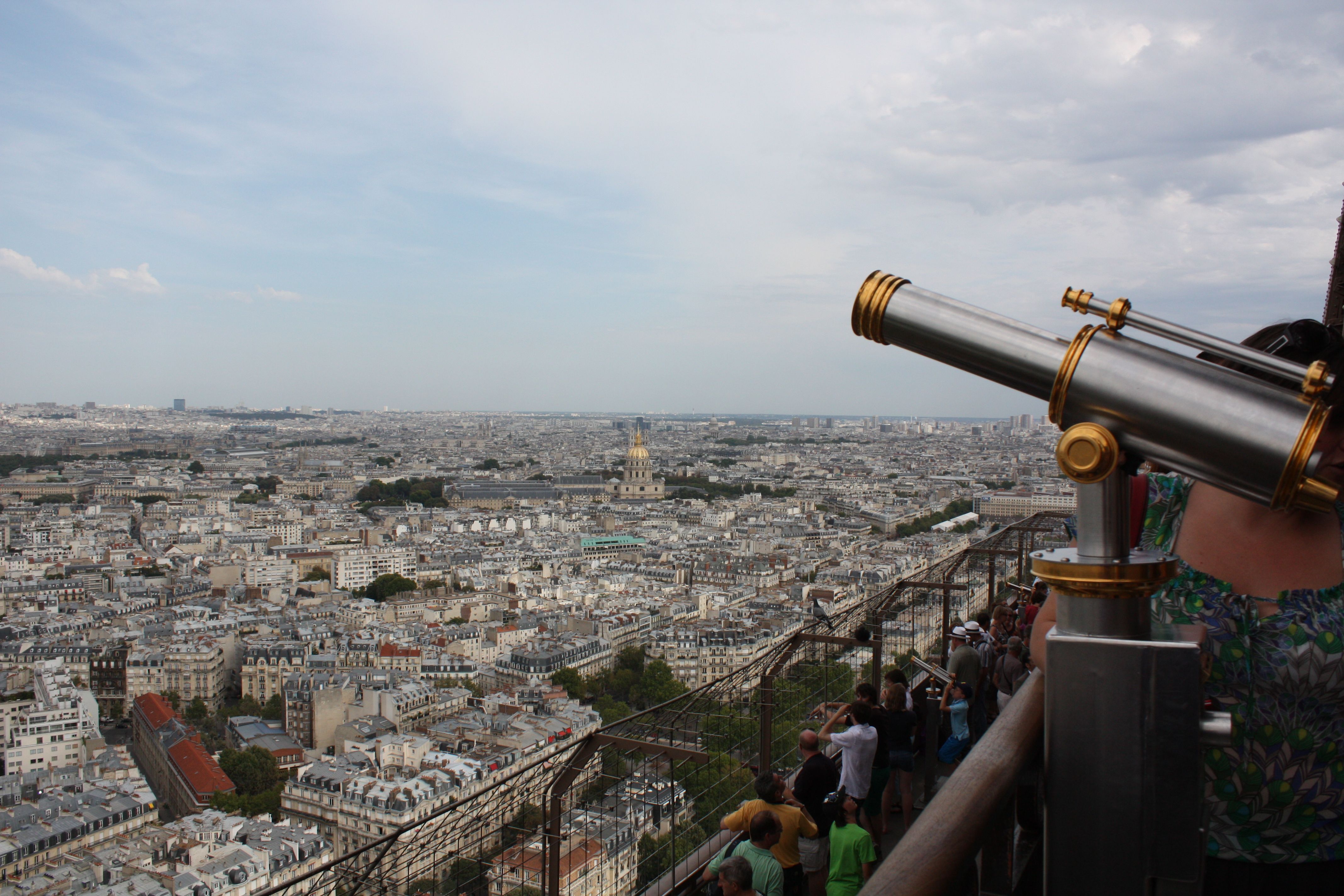 Gray and Brown Tower Telescope Near Trees and High Rise Buildings ...