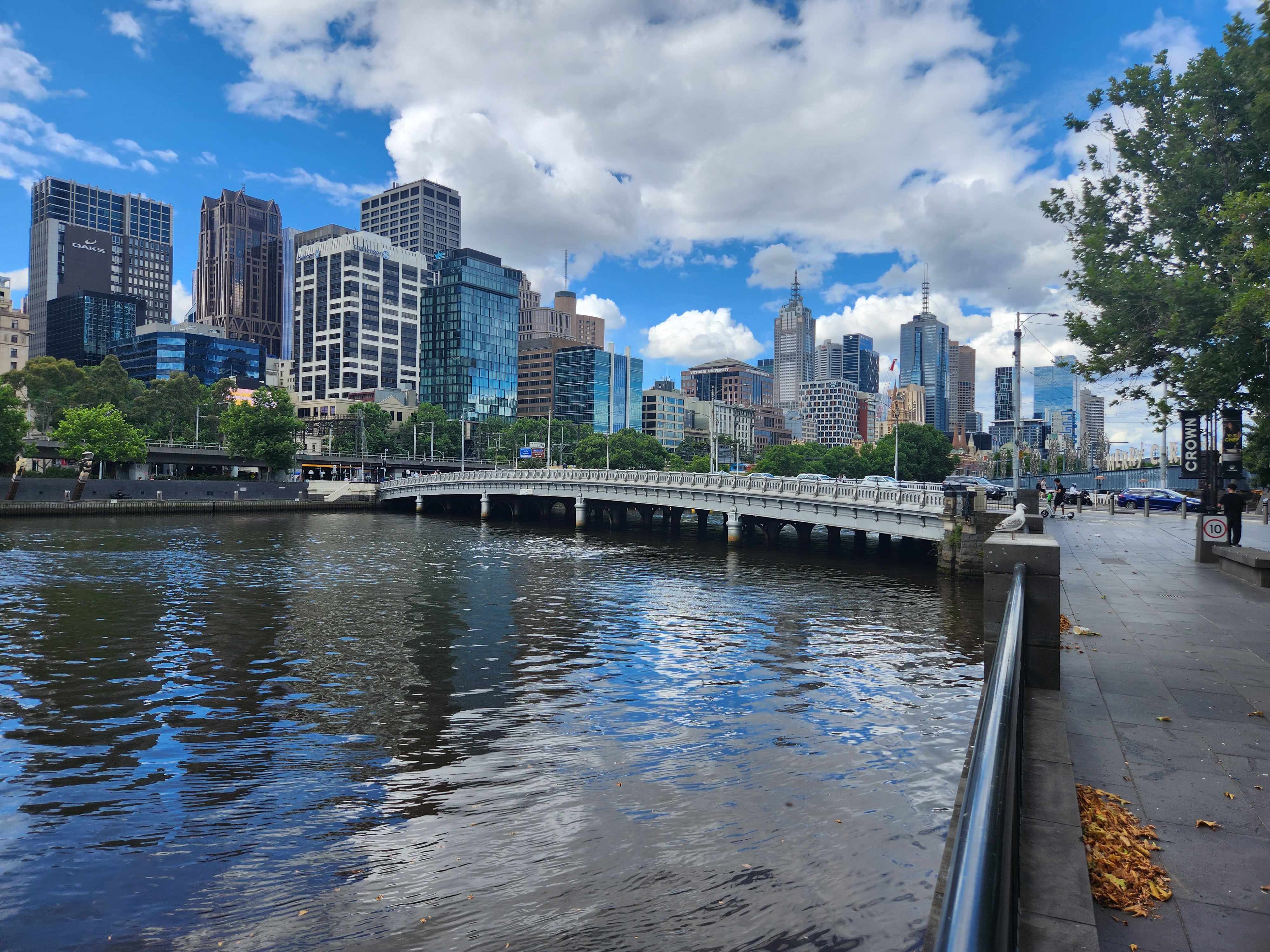 Scenic View of Melbourne Skyline and River · Free Stock Photo