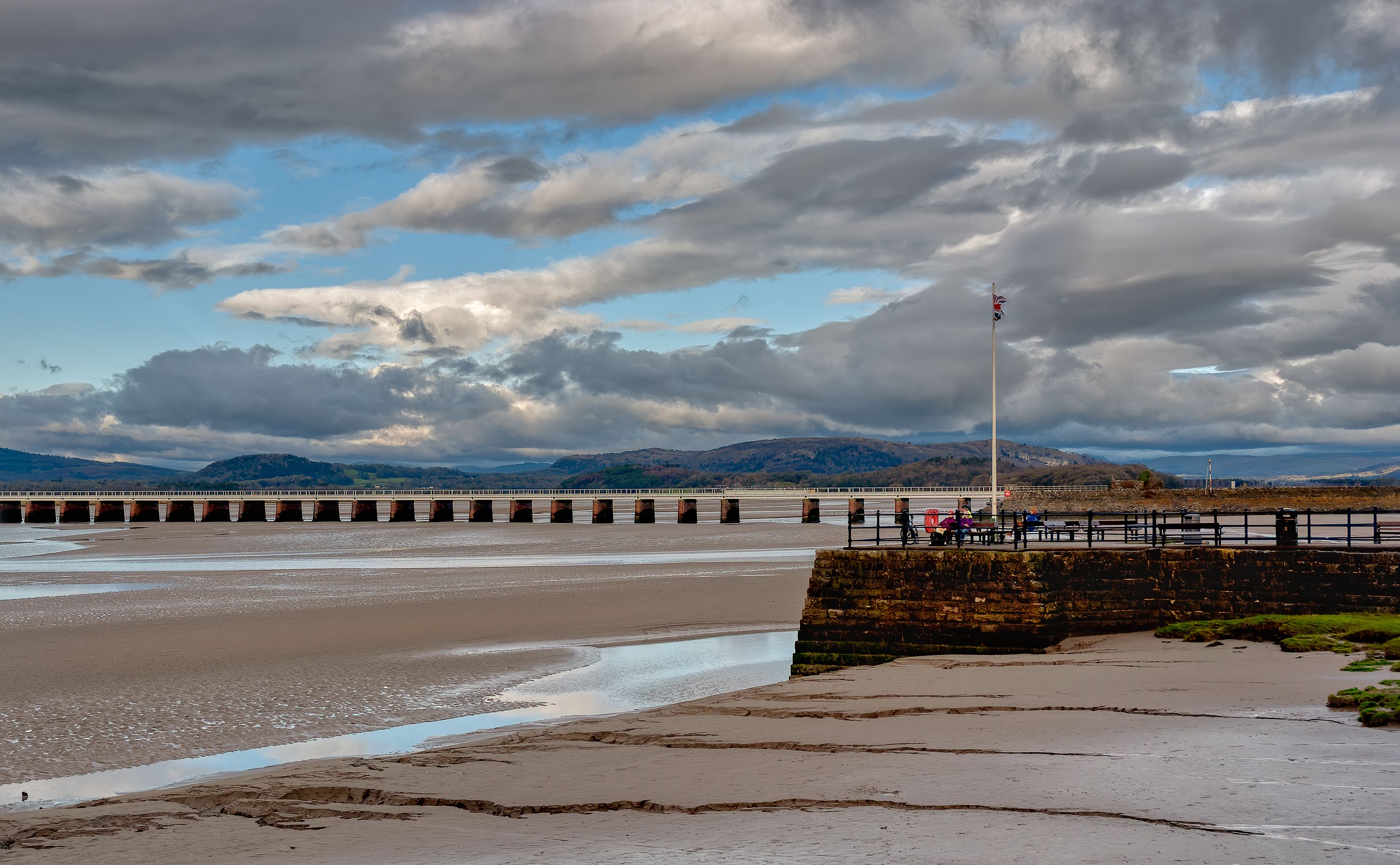 Scenic View of Arnside Promenade and Estuary · Free Stock Photo