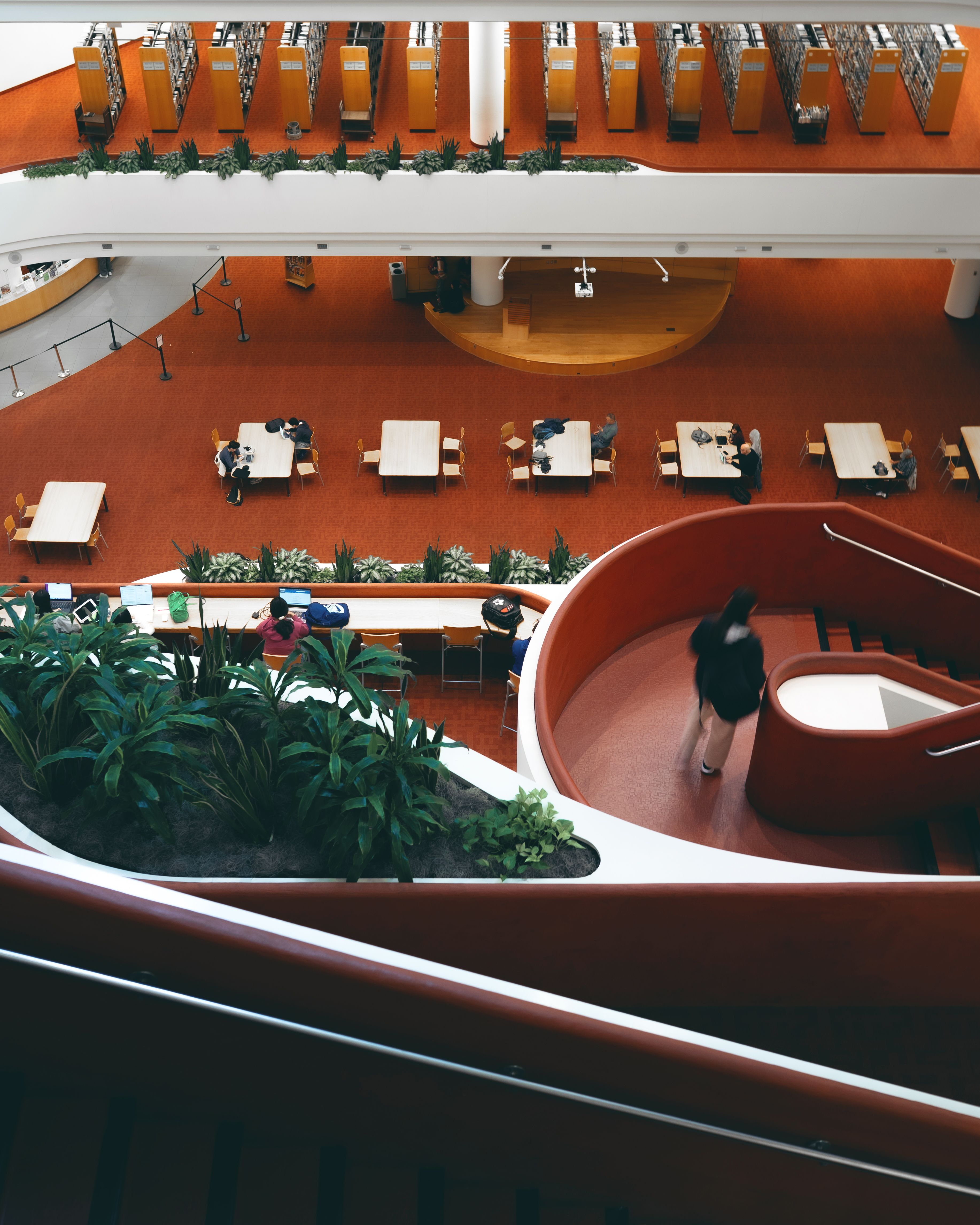 Modern Interior of Toronto Reference Library · Free Stock Photo